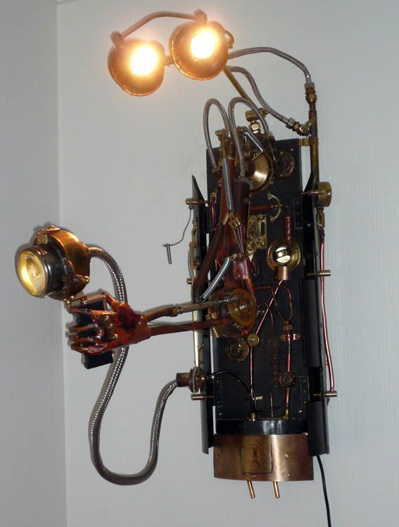 Posable Steampunk Mechanical Arm Lighting Unit - Instructables