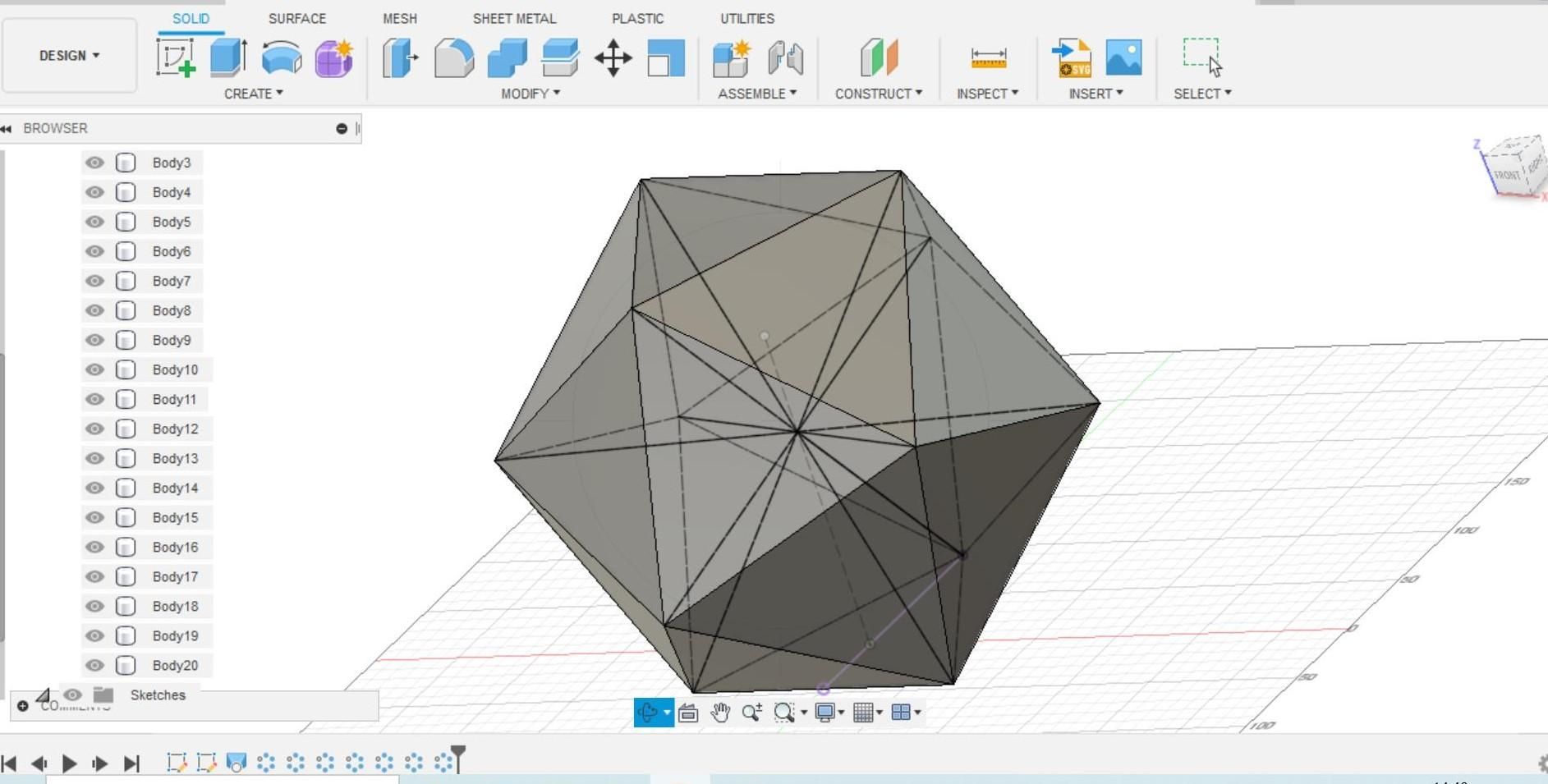 Interlocking Icosahedron Light Shade : 9 Steps (with Pictures ...