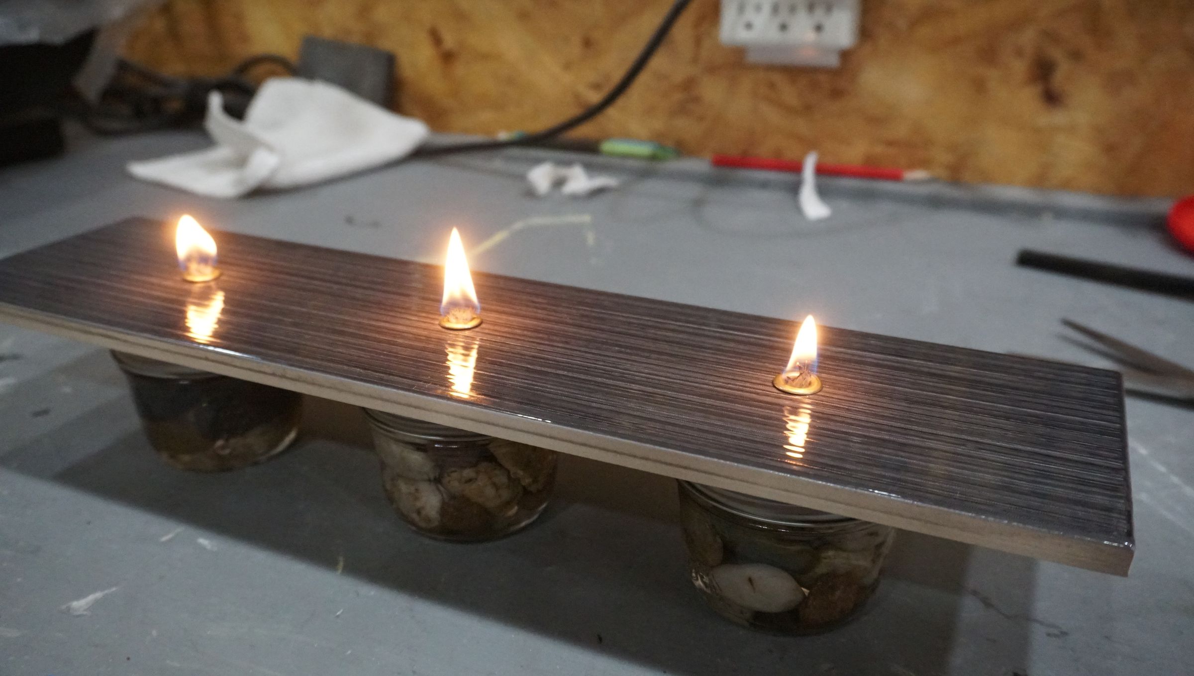 How to Make an Oil Candle From a Tile or Rock : 6 Steps (with Pictures ...