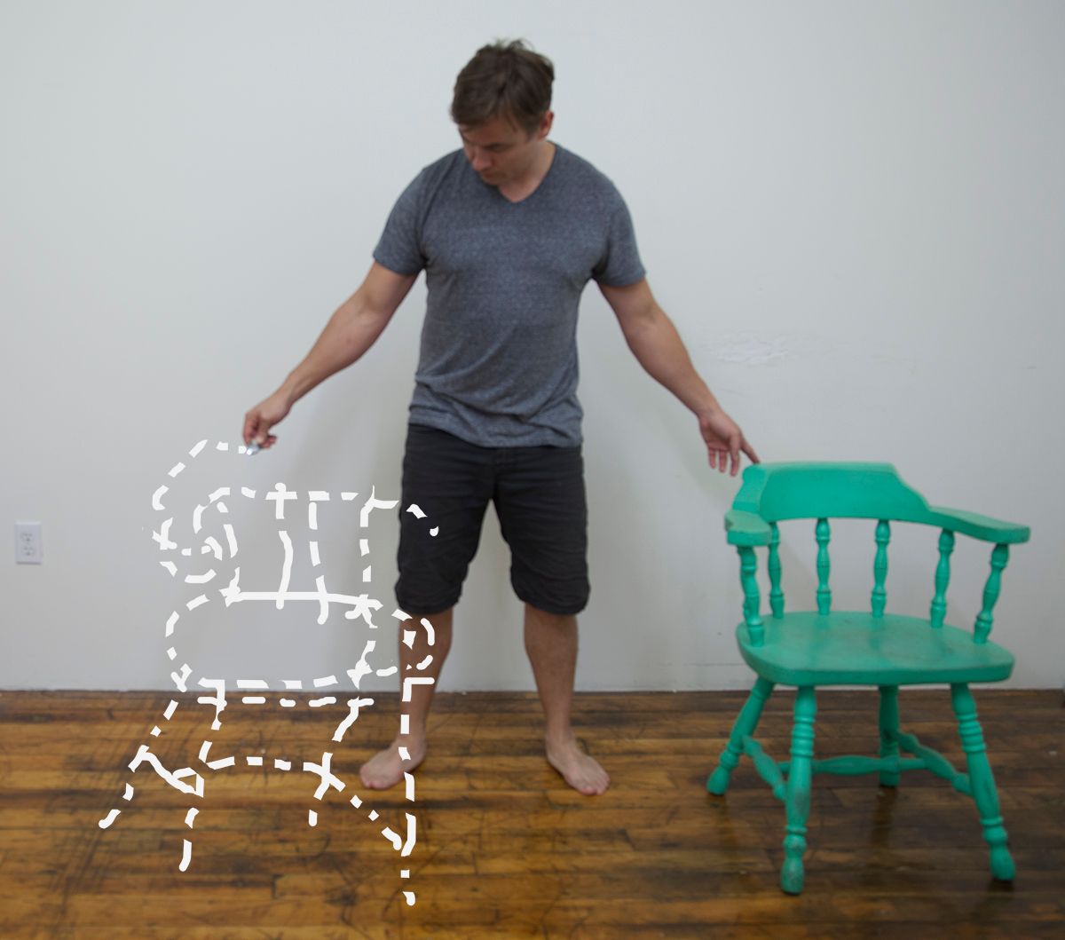 Blind Contour Light Drawing - Instructables