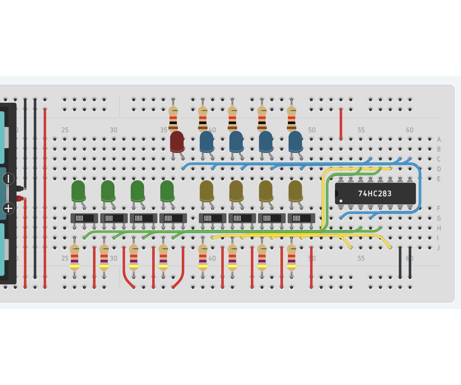 Full-Adder Using 74LS283N - Instructables