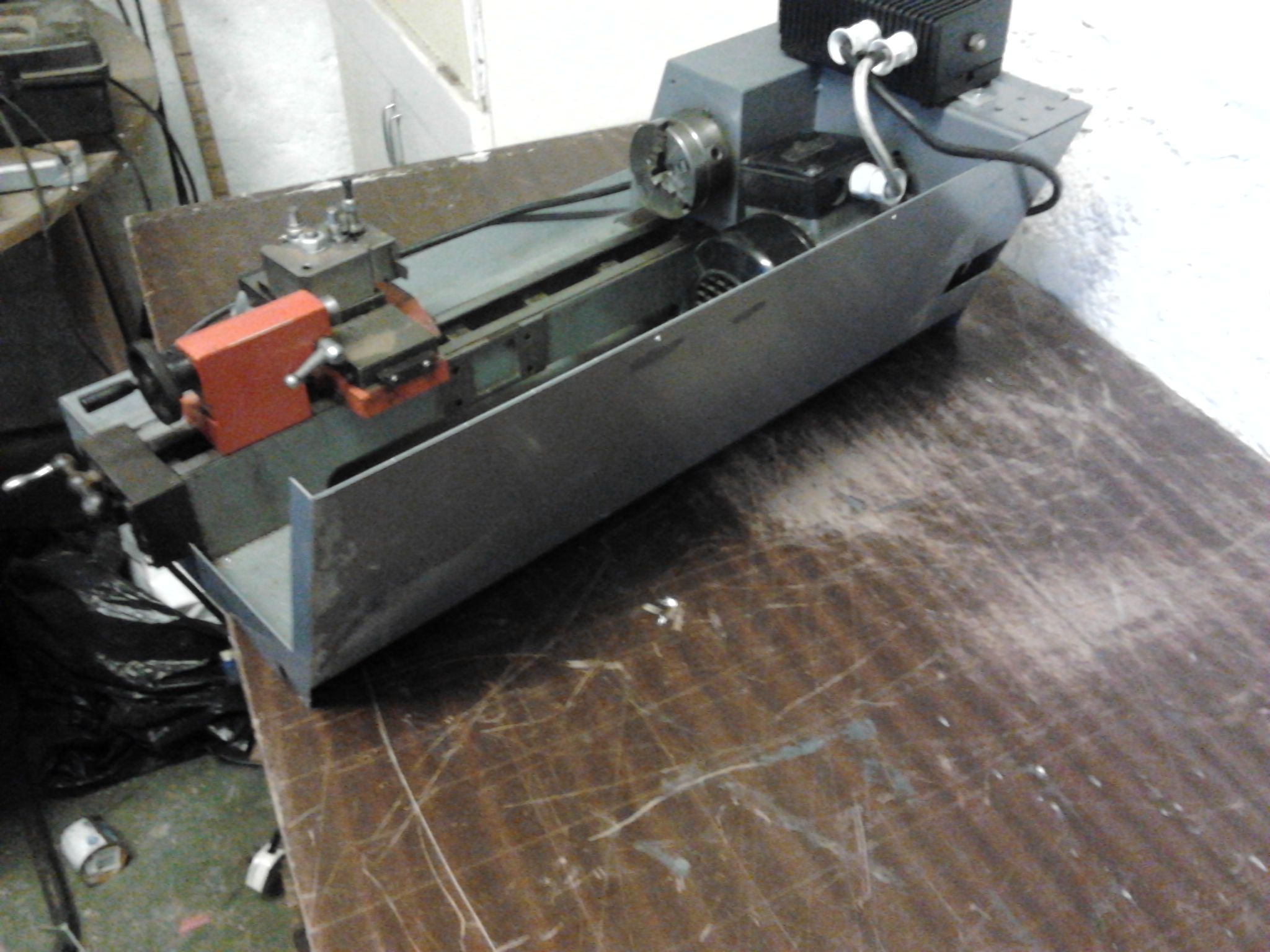 Downsizing a Broken Emco Compact 5 PC Lathe to Manual Operation ...