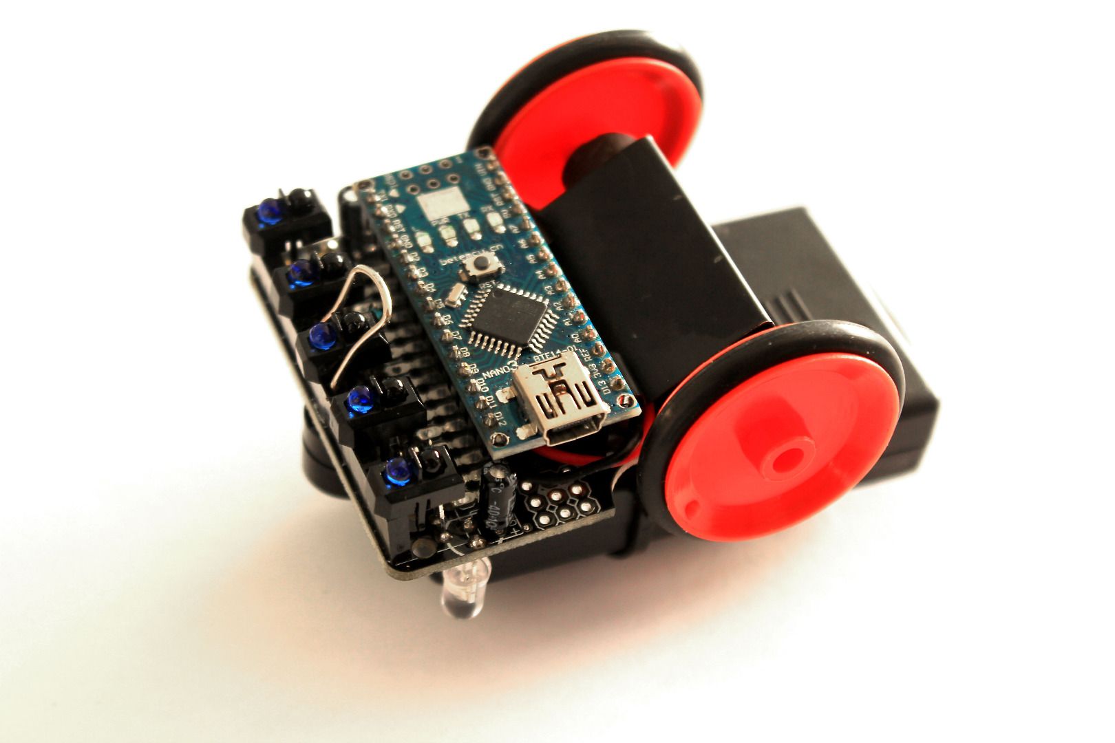 Arduino Based Desktop Line Follower - JolliBot : 6 Steps (with Pictures ...