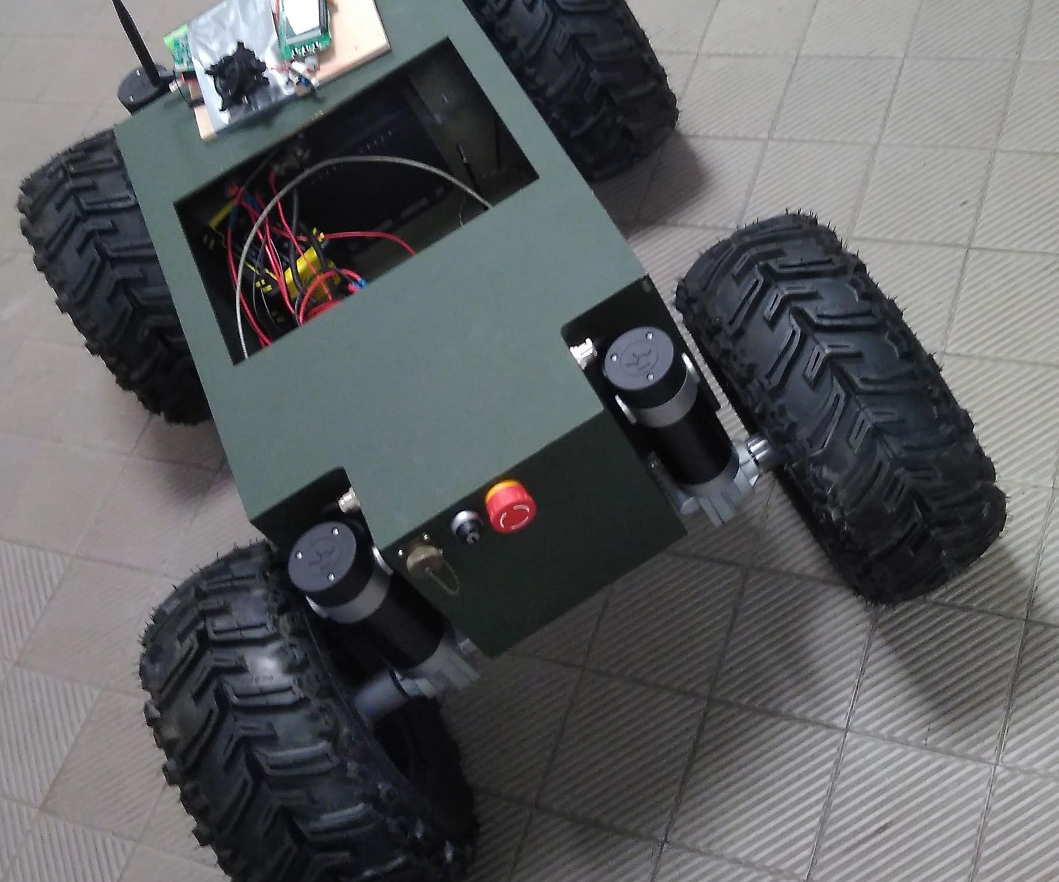 4 WD HEAVY DUTY ROVER : 12 Steps (with Pictures) - Instructables