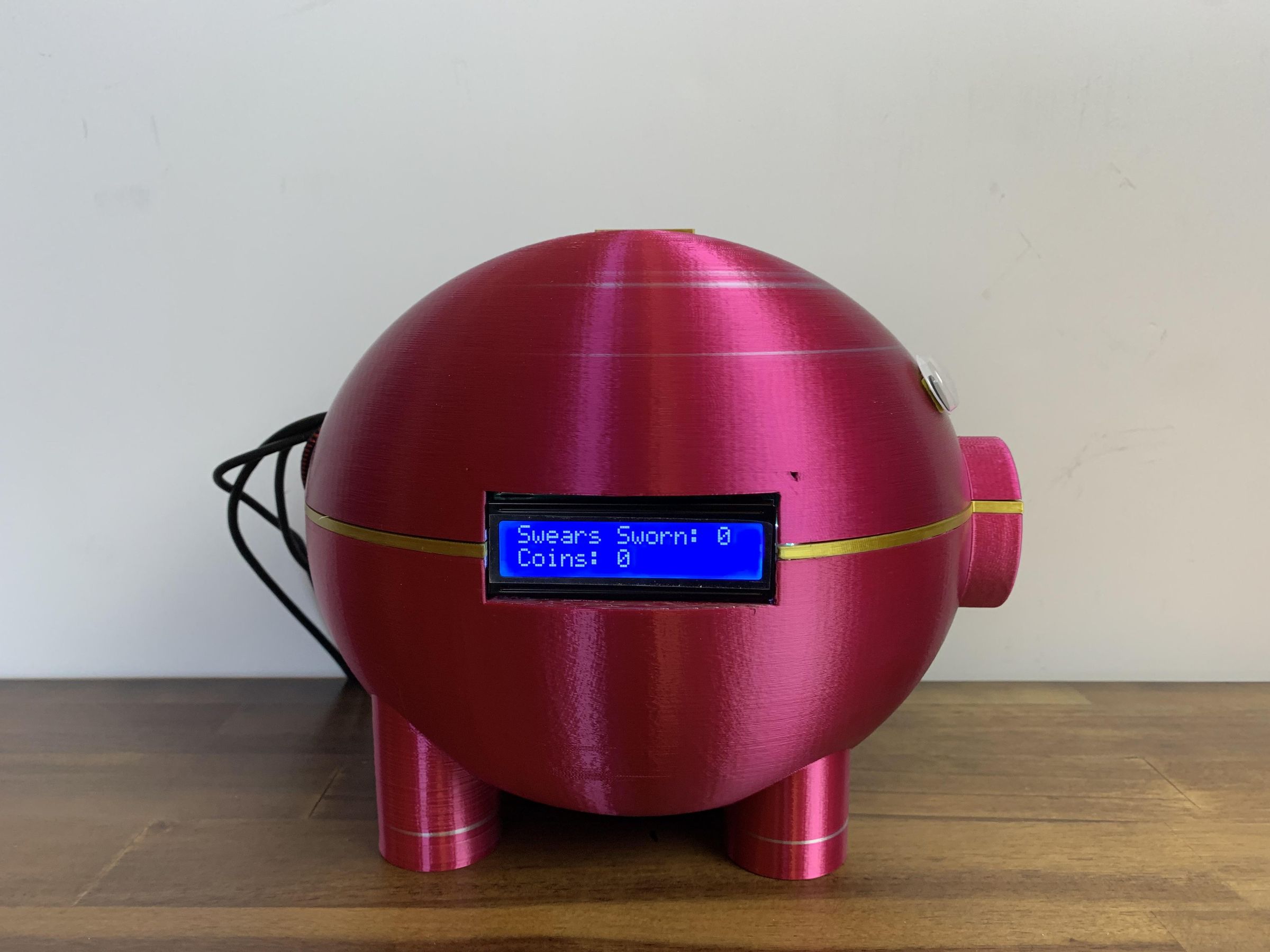 DIY 3D-Printed Raspberry Pi Swear Piggy : 11 Steps (with Pictures ...