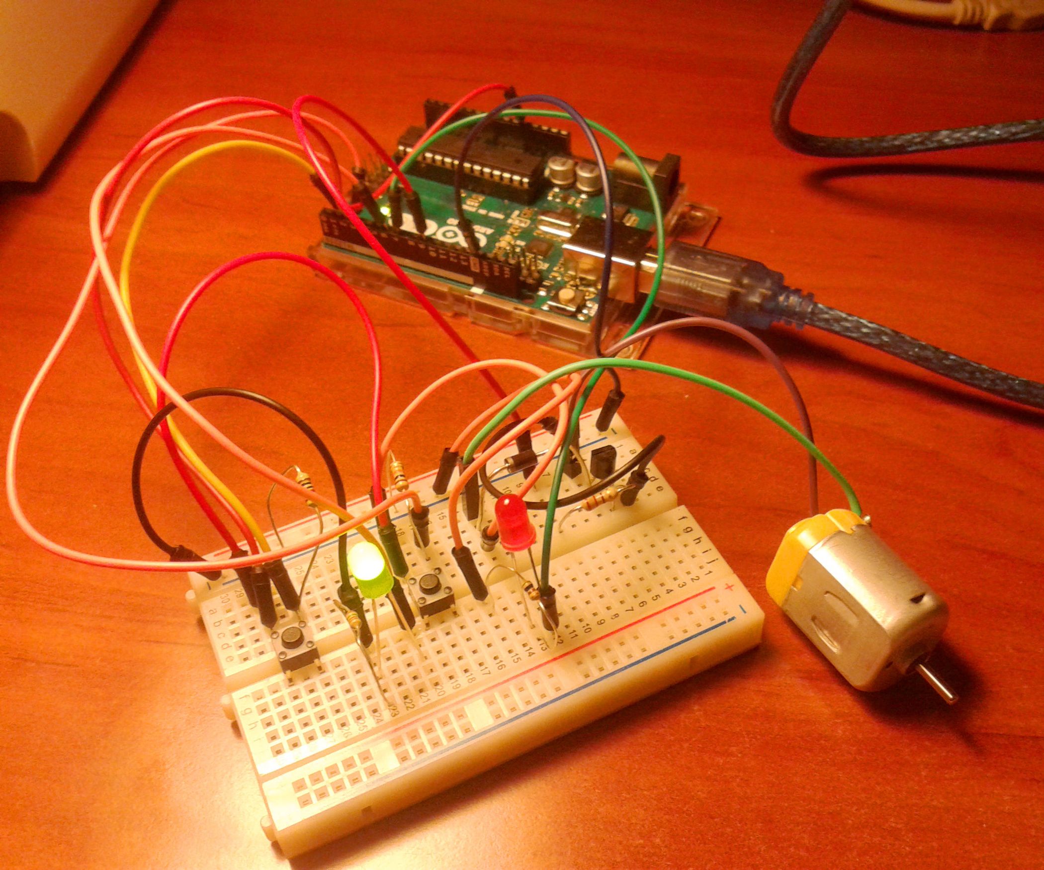 Start-Stop Dc Motor Control With Arduino - Instructables