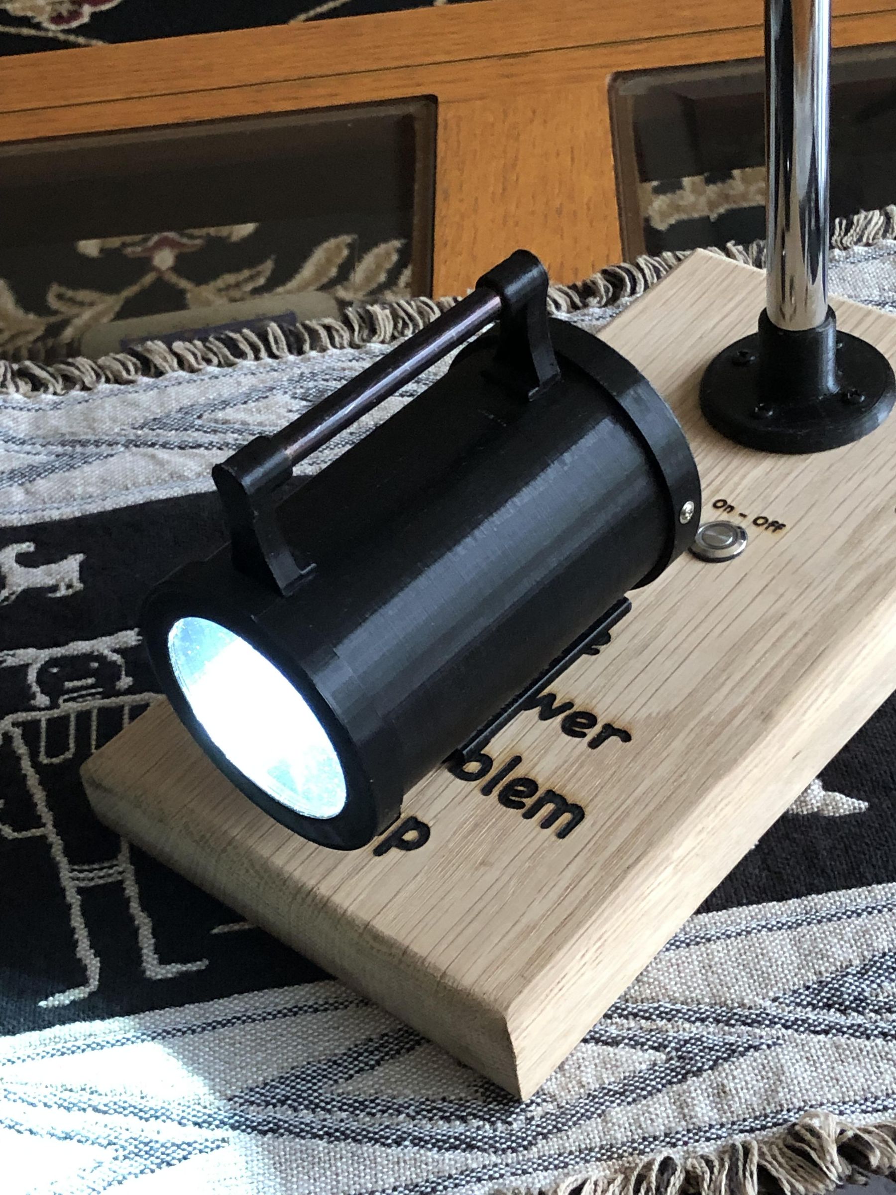 Retro No Power No Problem Desk Light. : 5 Steps (with Pictures ...