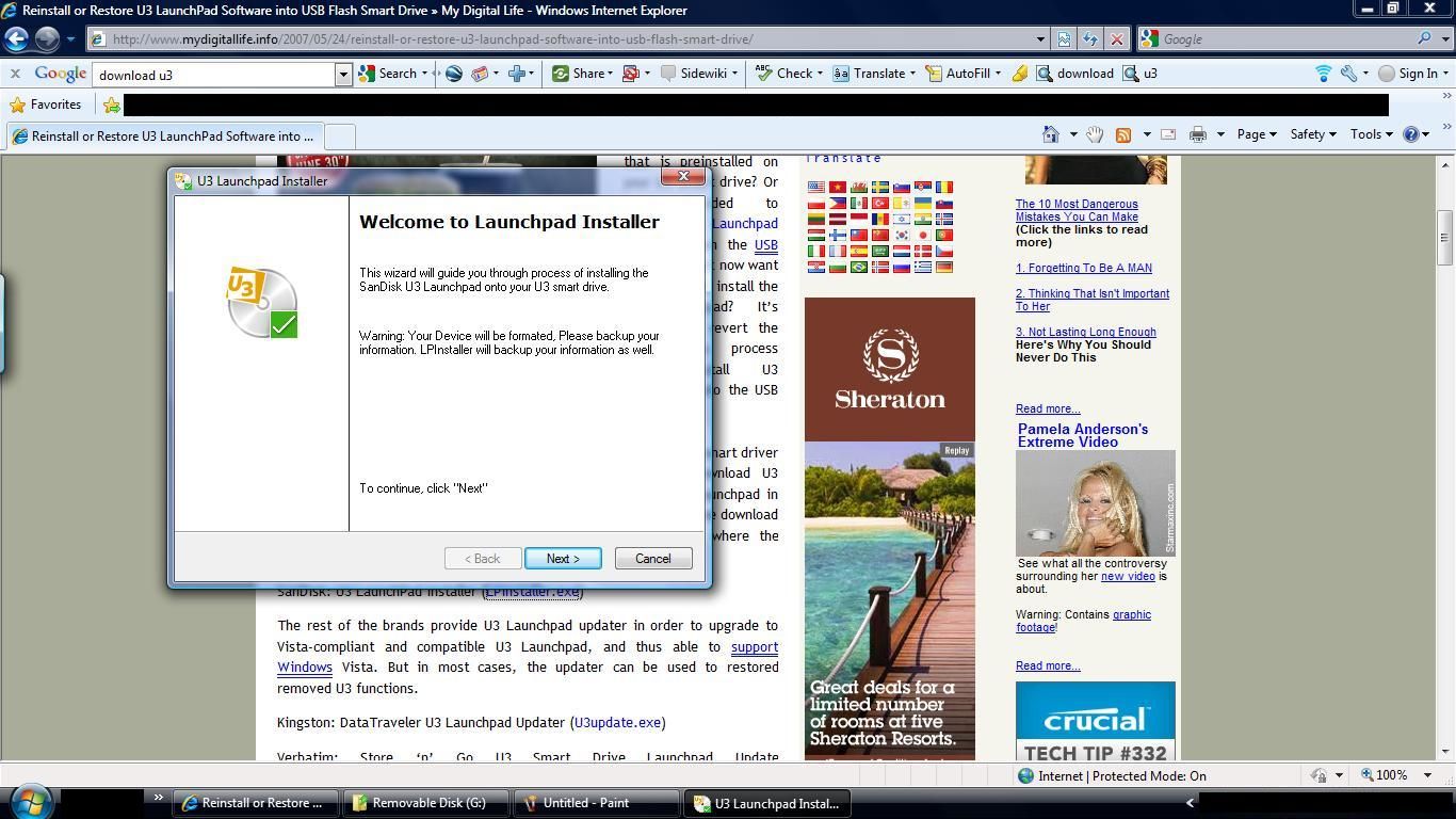 Install U3 on a Sandisk Cruzer Micro : 6 Steps - Instructables