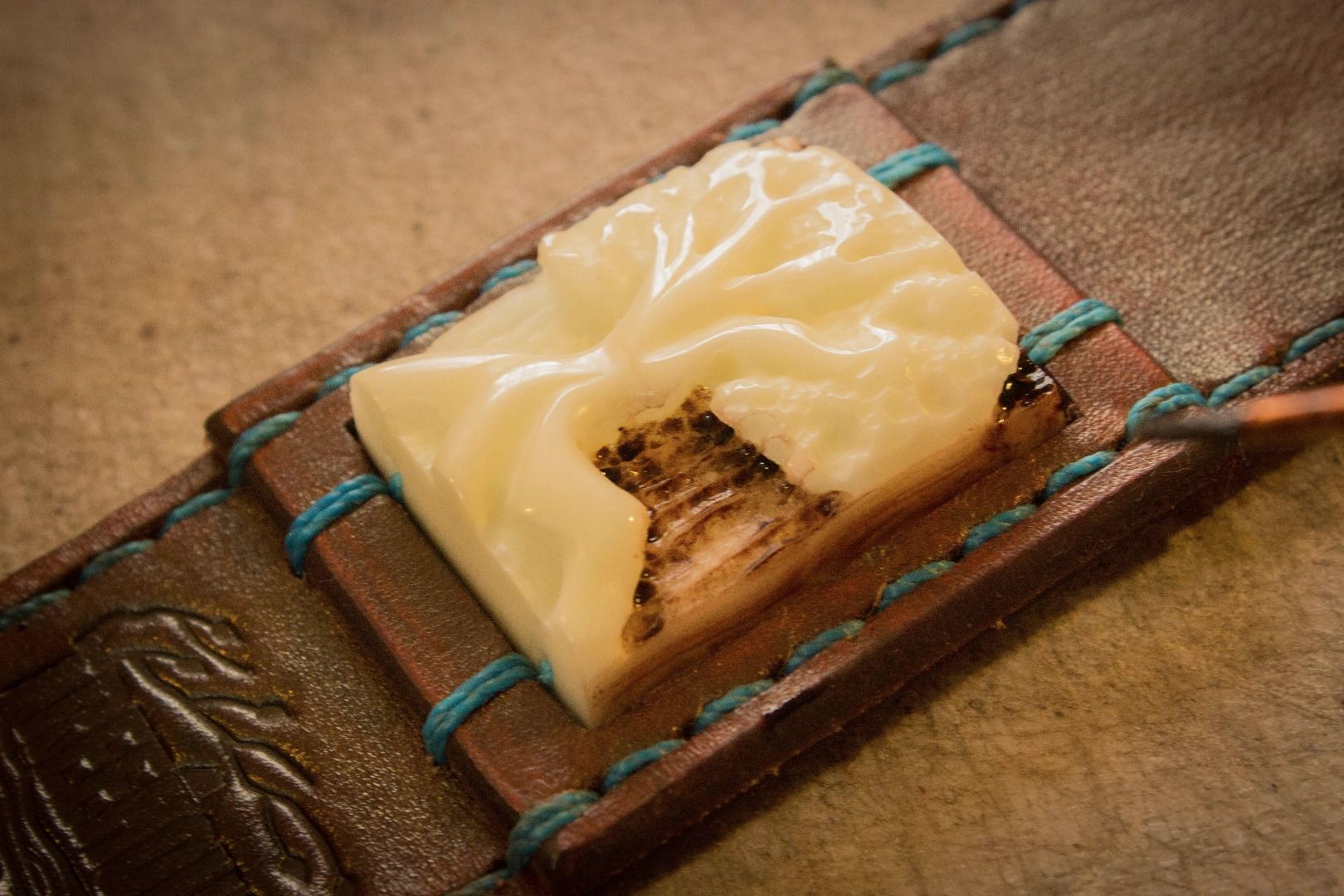 Carved Vegetable Ivory (Tagua) Bracelet : 16 Steps (with Pictures ...