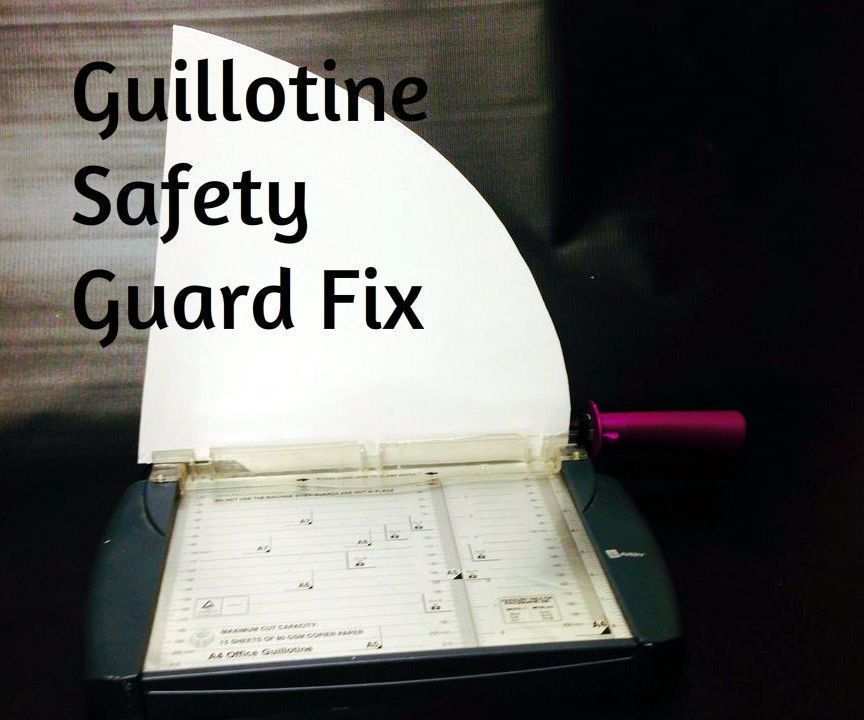 Guillotine Safety Guard : 4 Steps (with Pictures) - Instructables