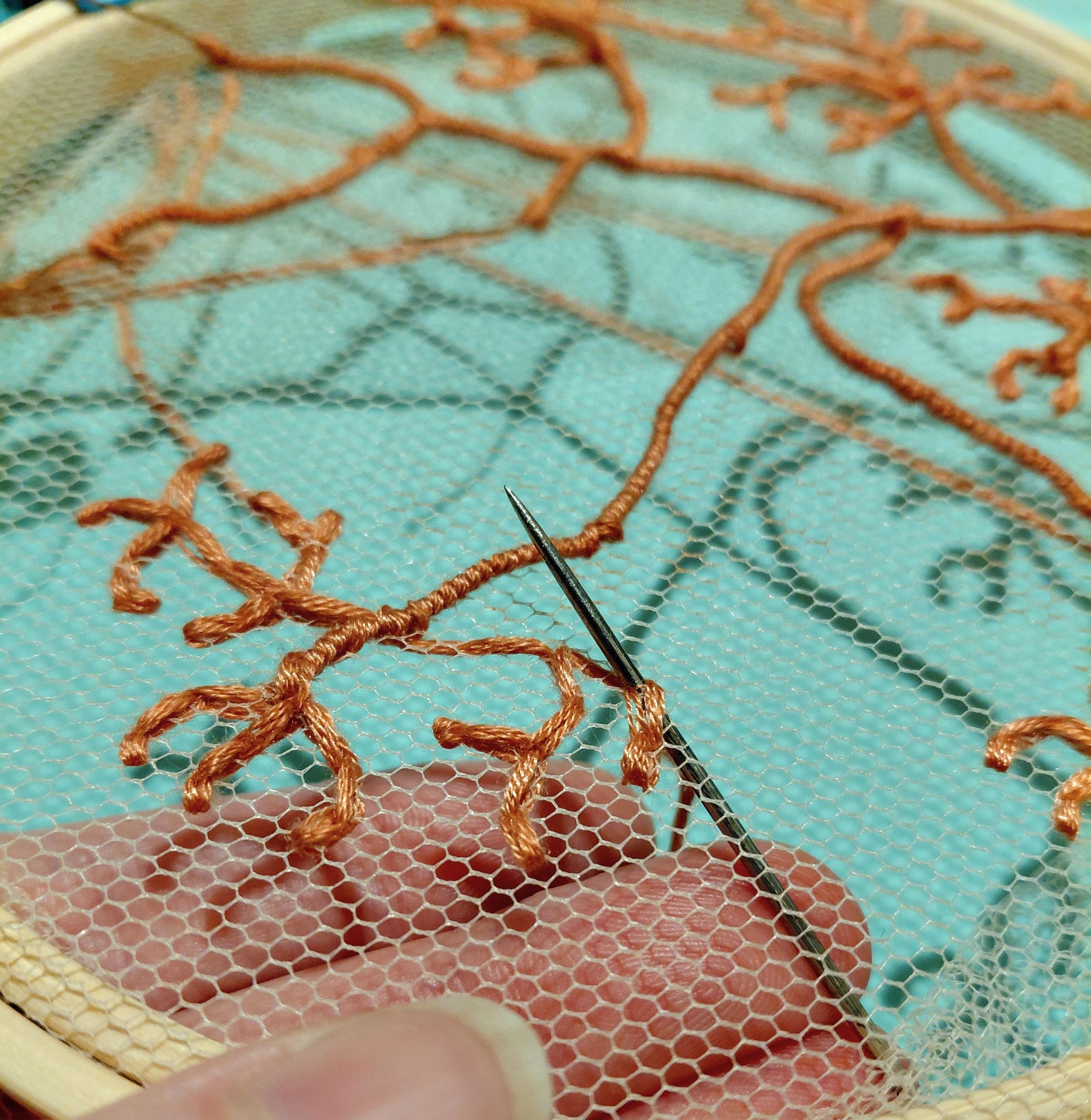 Embroidery Coral Sculpture : 10 Steps (with Pictures) - Instructables