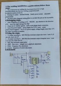 XR2206 Function Generator Kit : 5 Steps - Instructables