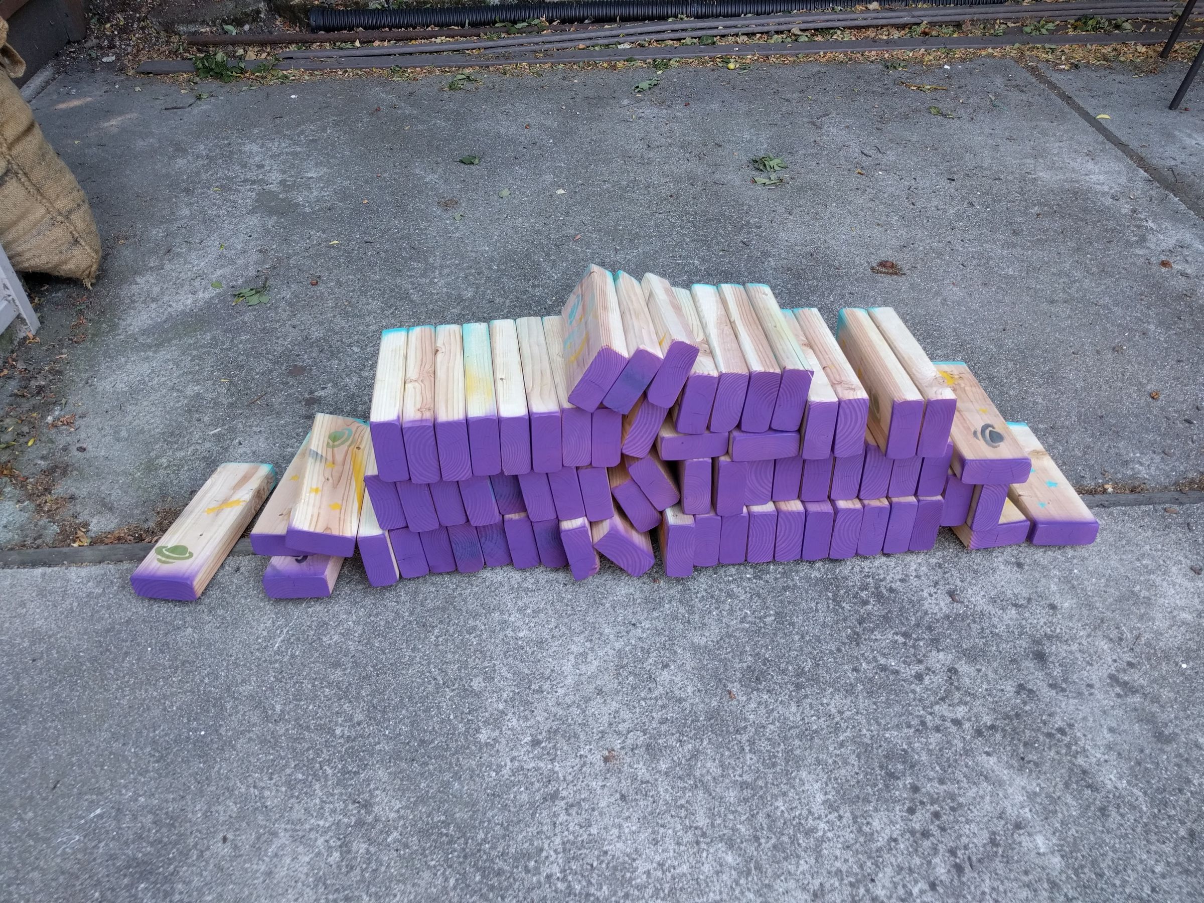 Big Jenga With Space Theme : 5 Steps (with Pictures) - Instructables