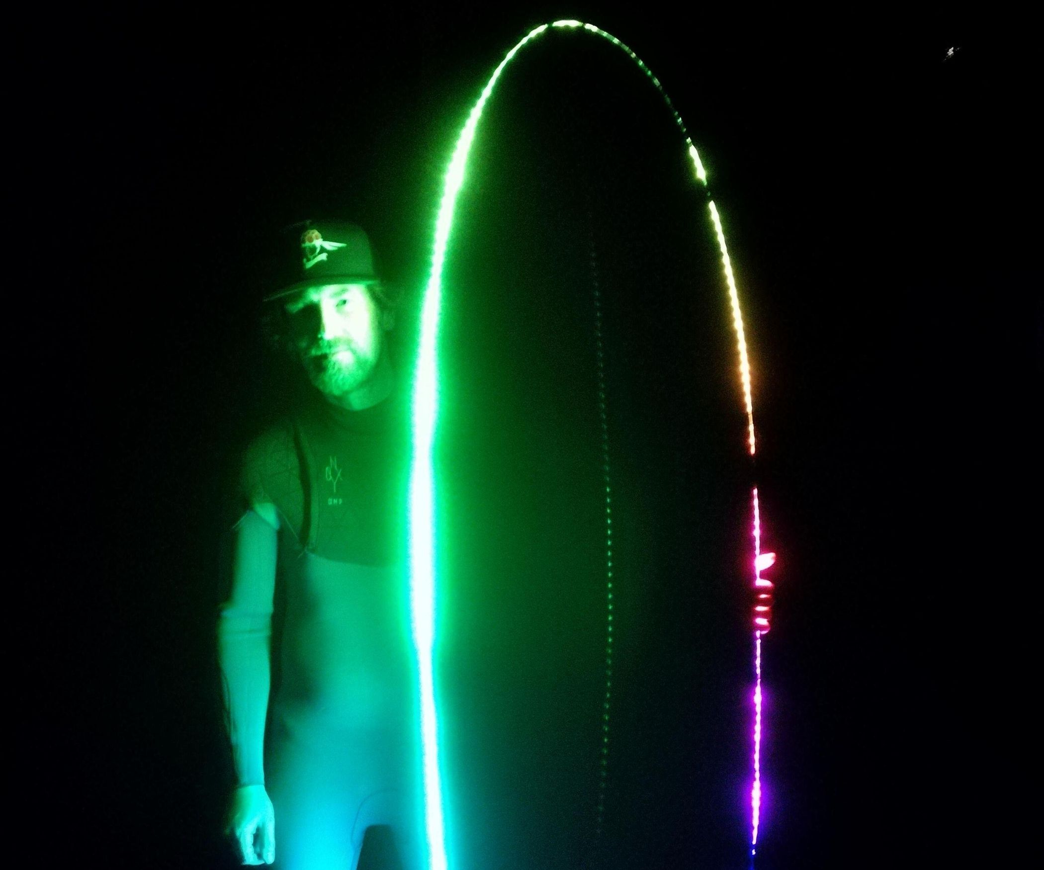 Motion Reactive Surfboard LED Strips : 8 Steps (with Pictures ...