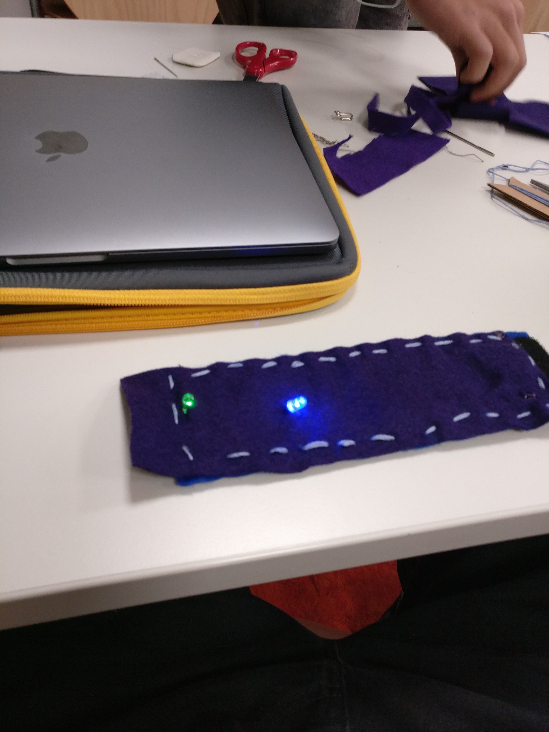 Soft Circuit Bracelet : 5 Steps - Instructables