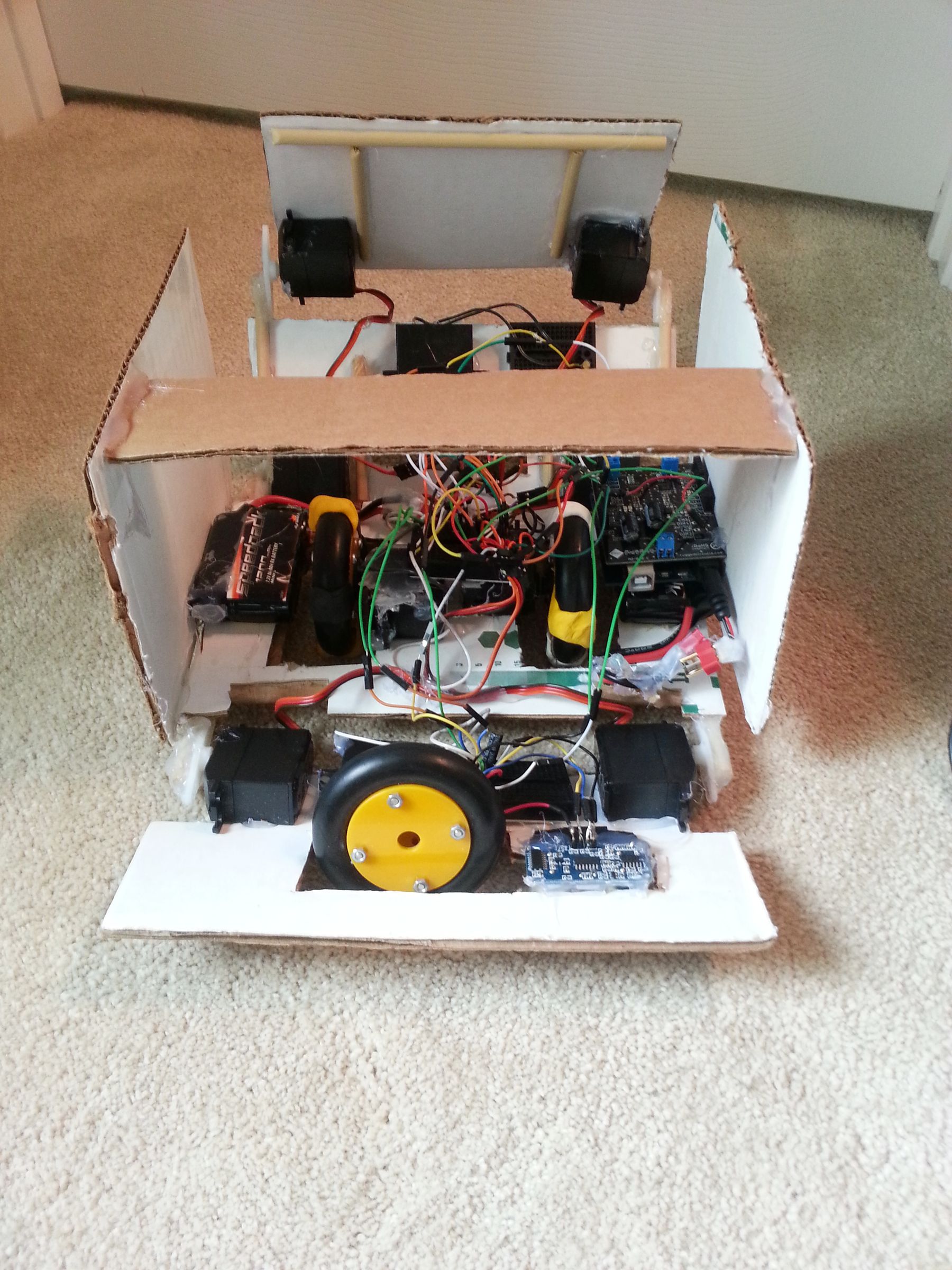 OmniWorm: an Omni-directional Robot Inchworm : 5 Steps - Instructables
