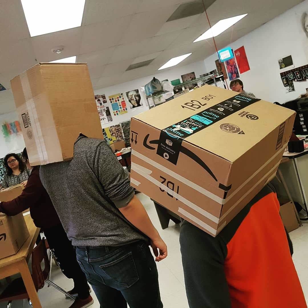 Wayne White Inspired Cardboard Masks : 5 Steps (with Pictures ...