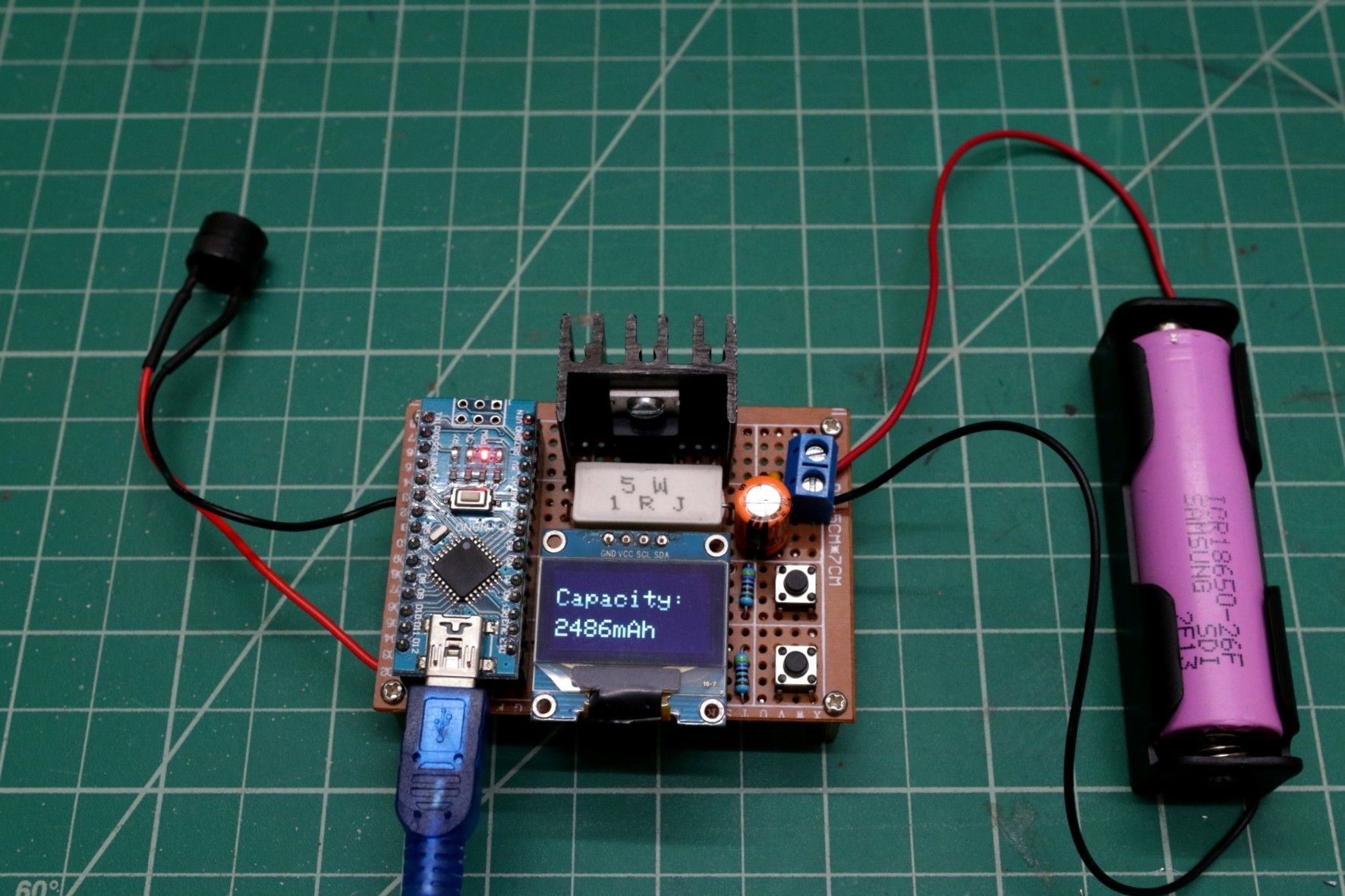 DIY Arduino Battery Capacity Tester - V2.0 : 11 Steps (with Pictures ...