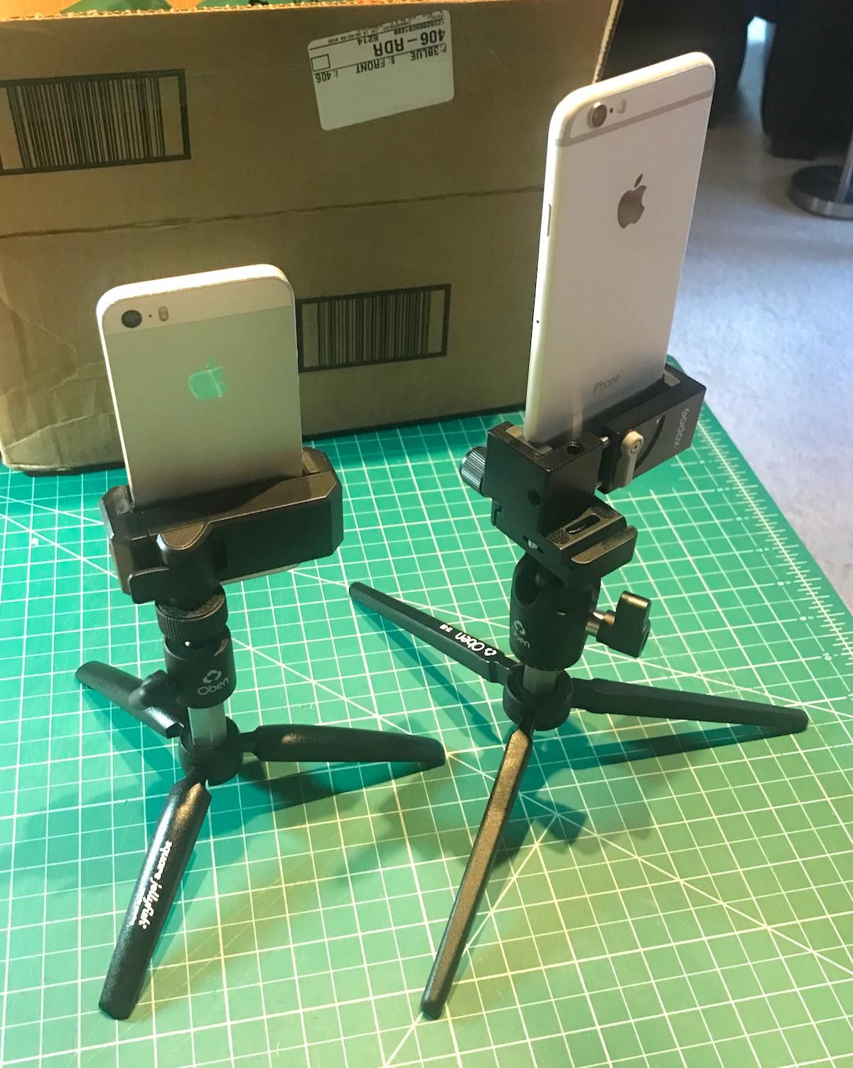 Parts-swap a Perfect Pair of Smartphone Tripods : 9 Steps - Instructables