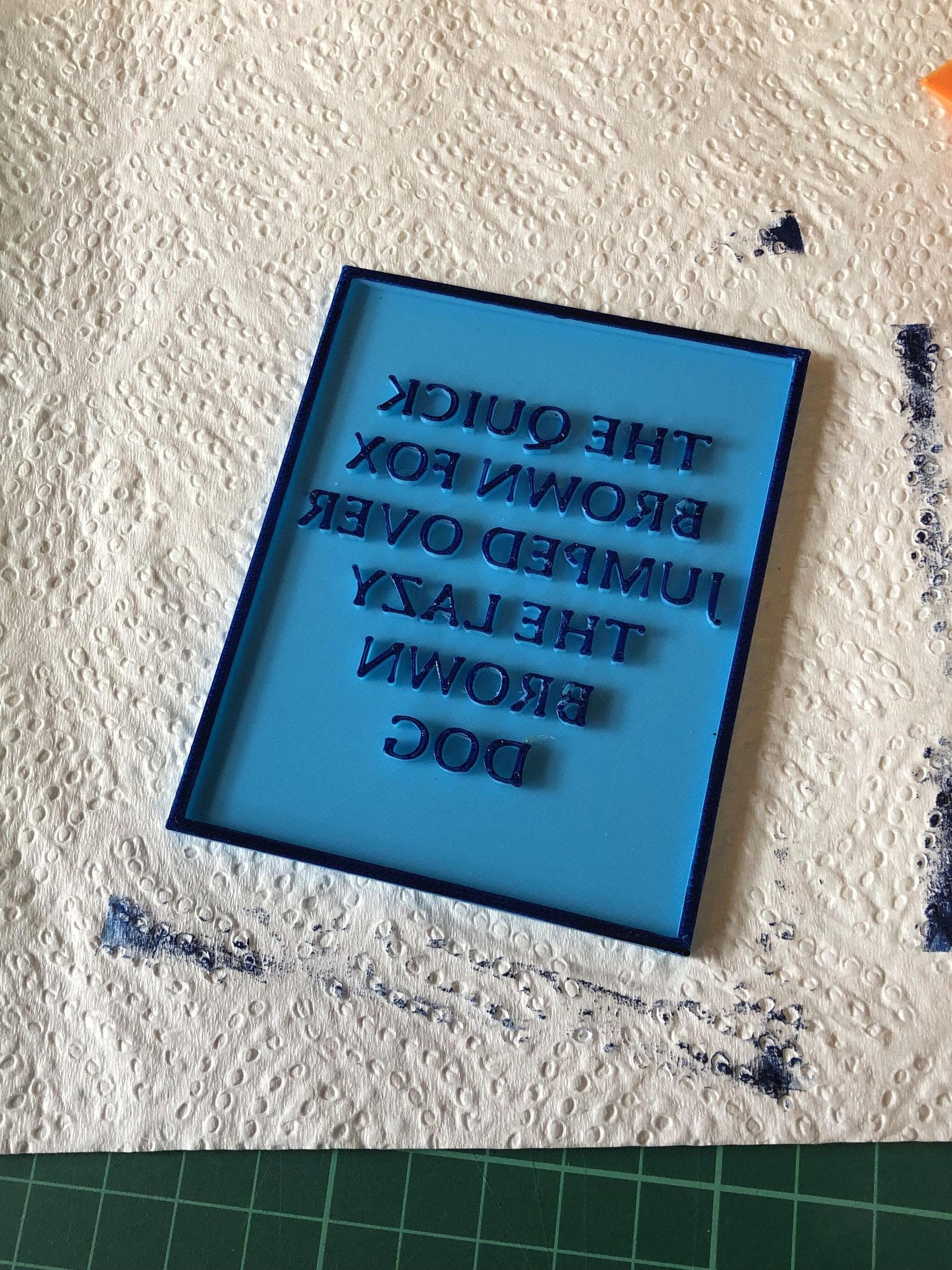 Spring Loaded Mini Relief Print Press. : 8 Steps (with Pictures ...