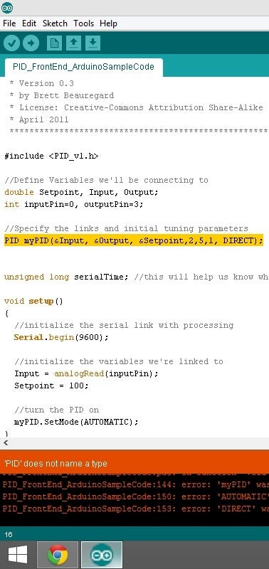Arduino Pid Library Brightness Control 5 Steps Instructables