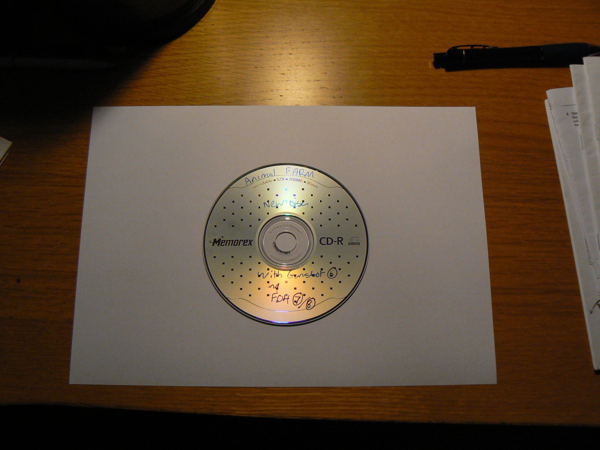 Quick and Cheap CD/DVD/ Pick a Format Disc : 6 Steps - Instructables