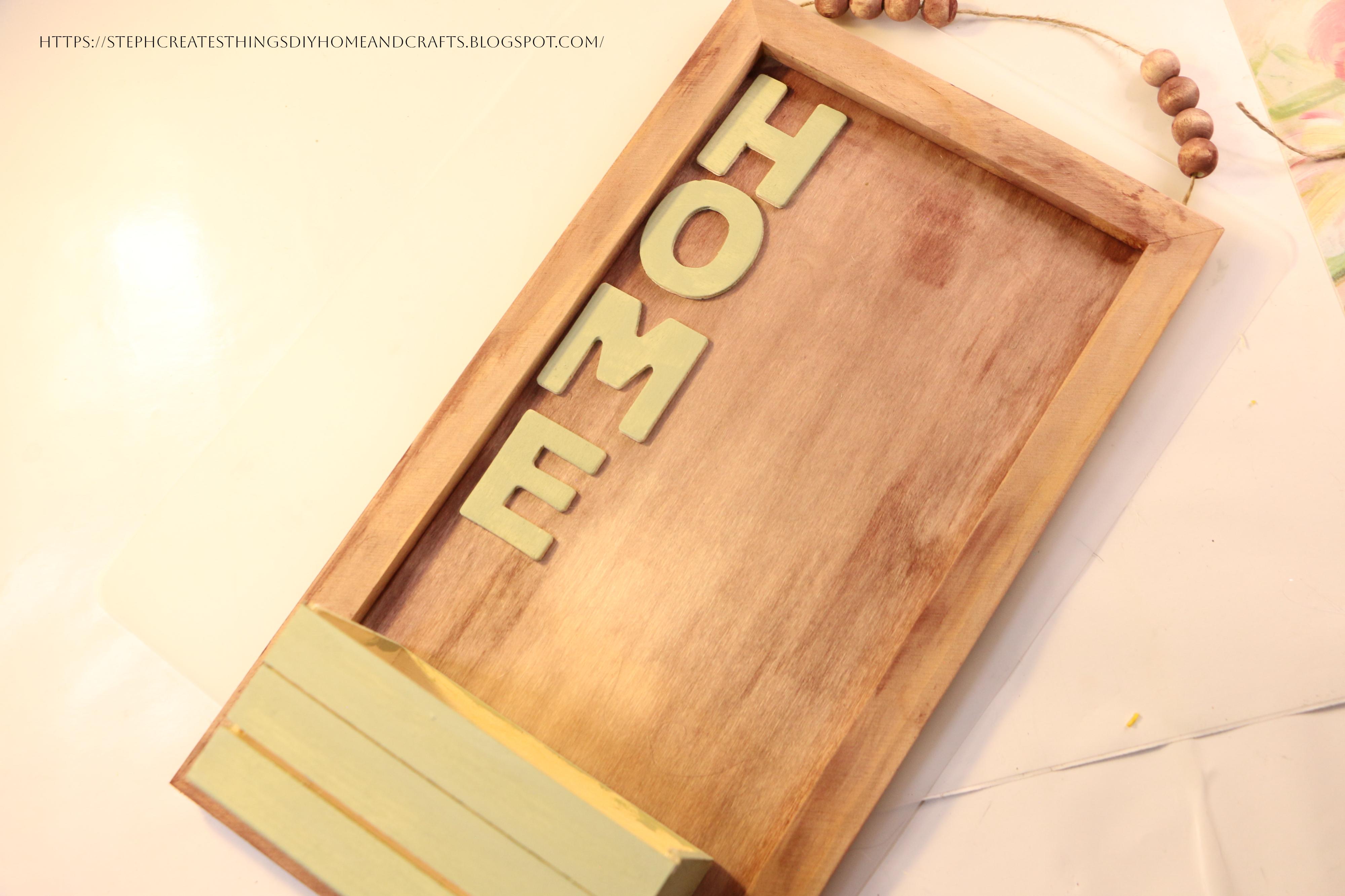 DIY Hanging Home Sign Decoration : 7 Steps (with Pictures) - Instructables