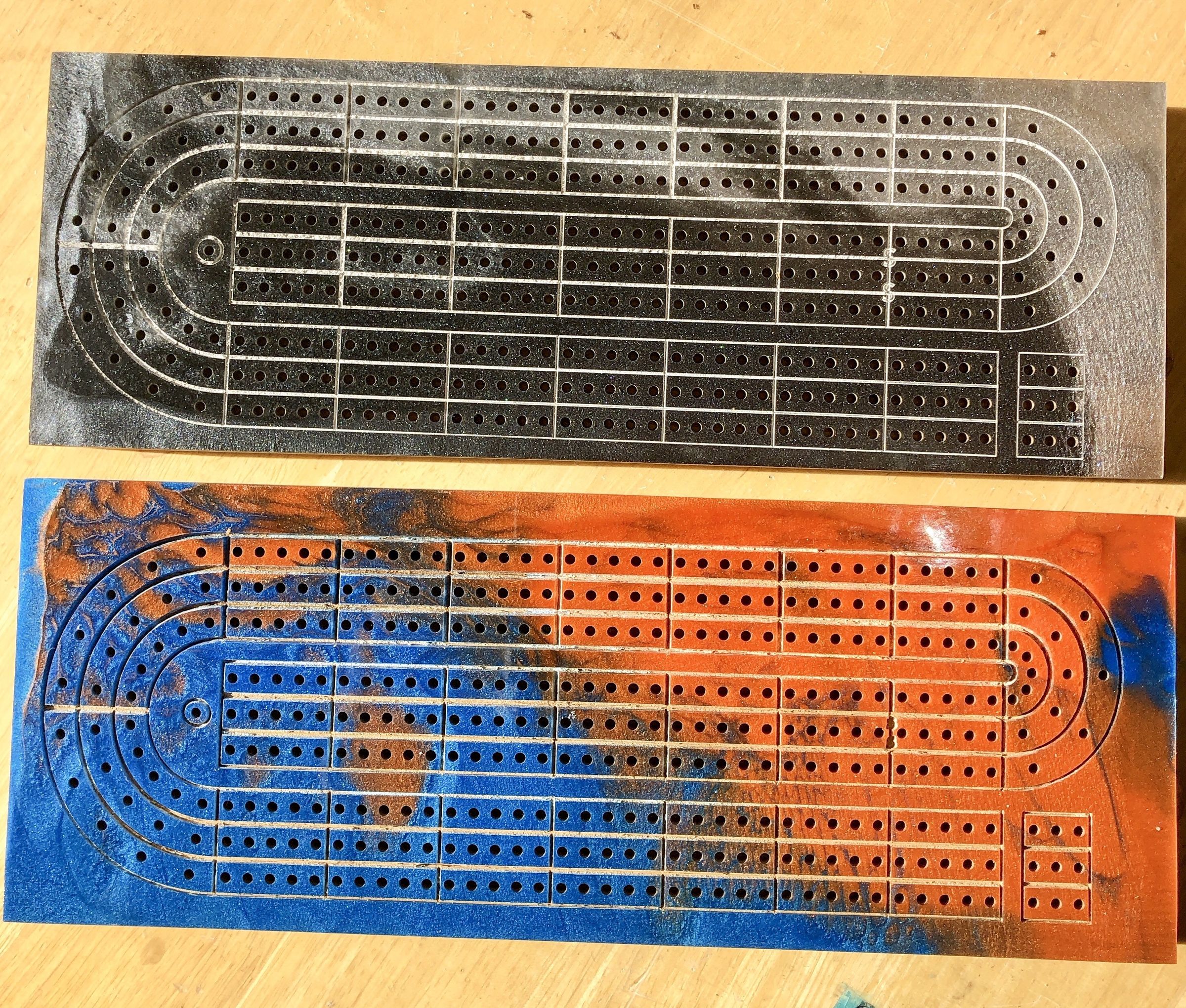 CNC Epoxy Cribbage Board : 7 Steps (with Pictures) - Instructables