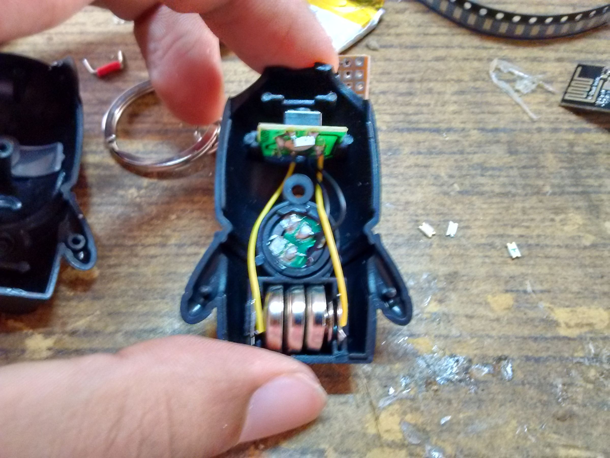 Batman Keychain With ESP8266 : 6 Steps (with Pictures) - Instructables