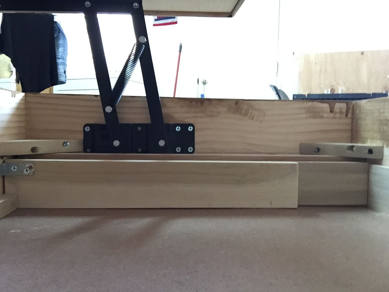 Lift Top Coffee Table W/ Hidden Drawer. : 6 Steps (with Pictures ...