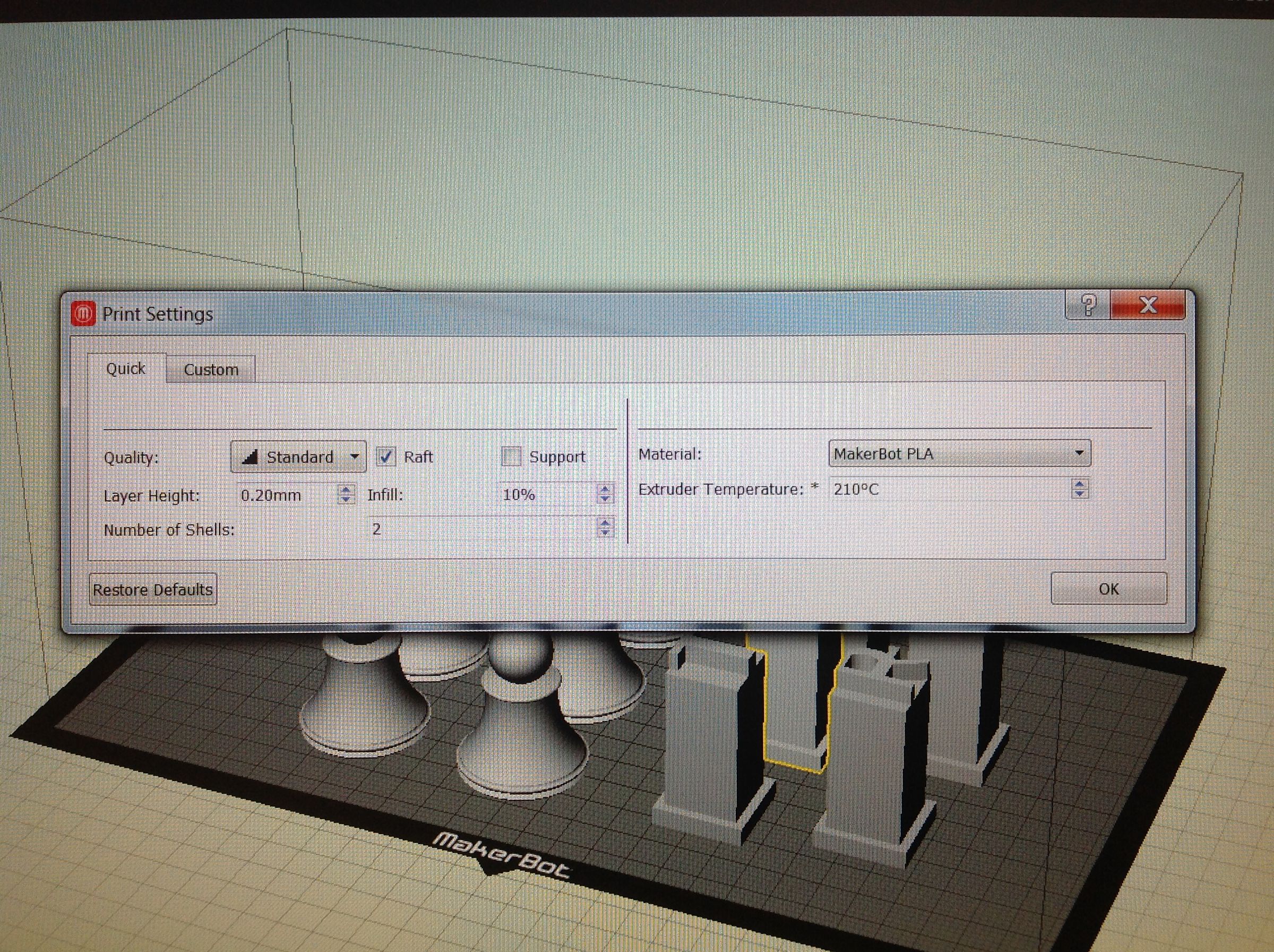 How to Design a Part and Then Set Up and Run It on a Maker-Bot ...