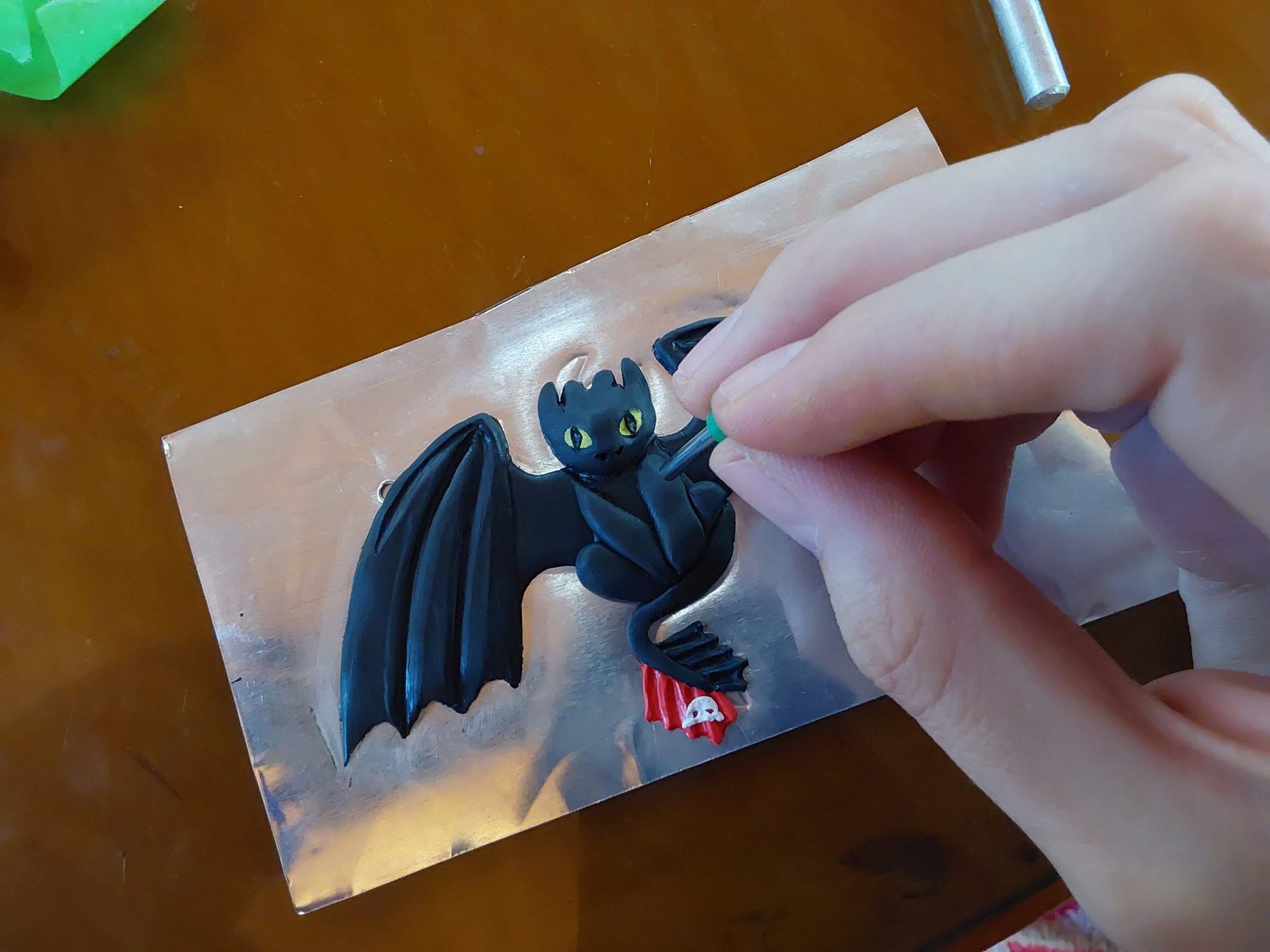 Polymer Clay TOOTHLESS Necklace : 19 Steps (with Pictures) - Instructables