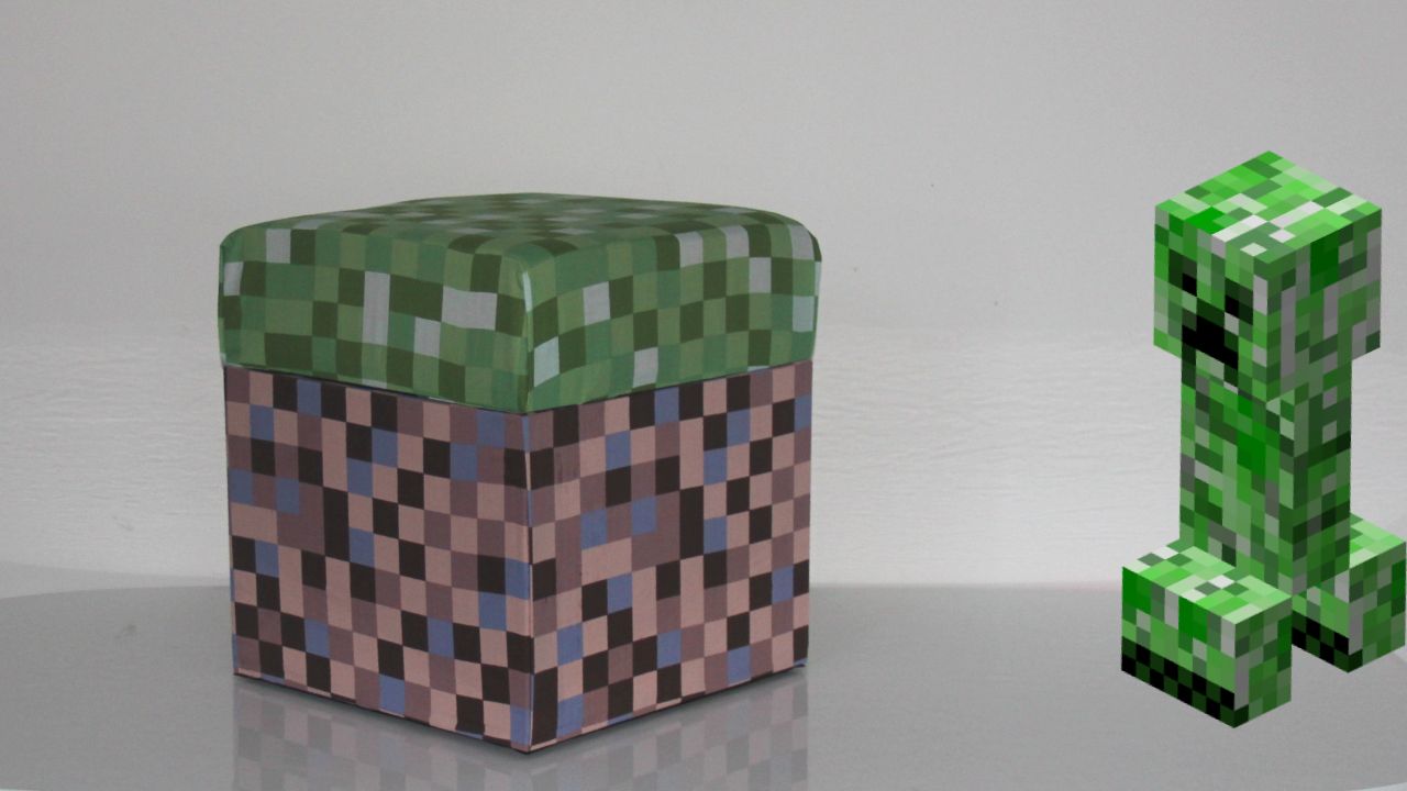 Minecraft Block Storage Stool. : 14 Steps (with Pictures) - Instructables