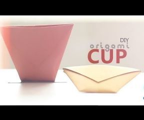 DIY:OrigamiCup - Instructables