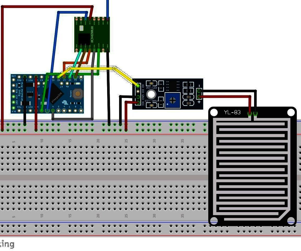 LORA Rain Sensor : 6 Steps - Instructables