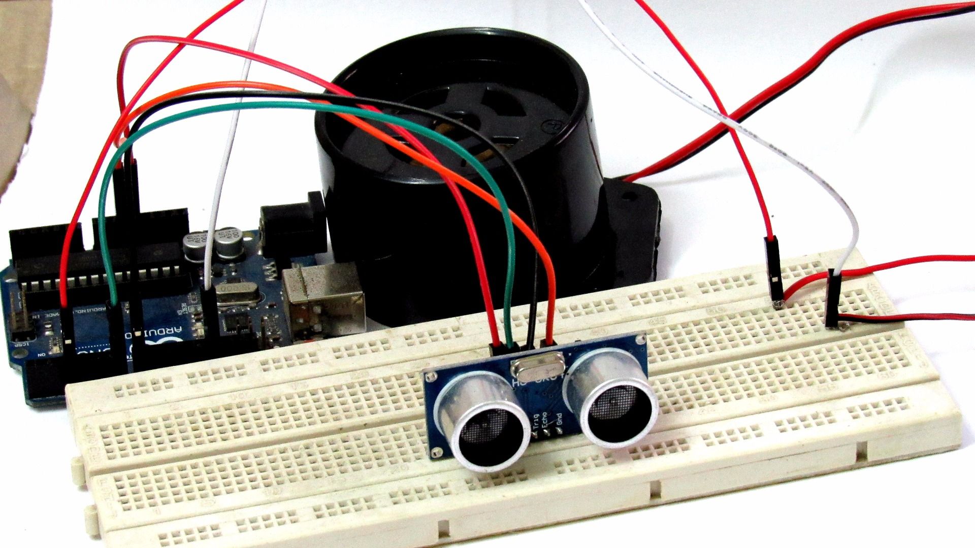World's Loudest Arduino Intruder Alarm : 4 Steps (with Pictures ...