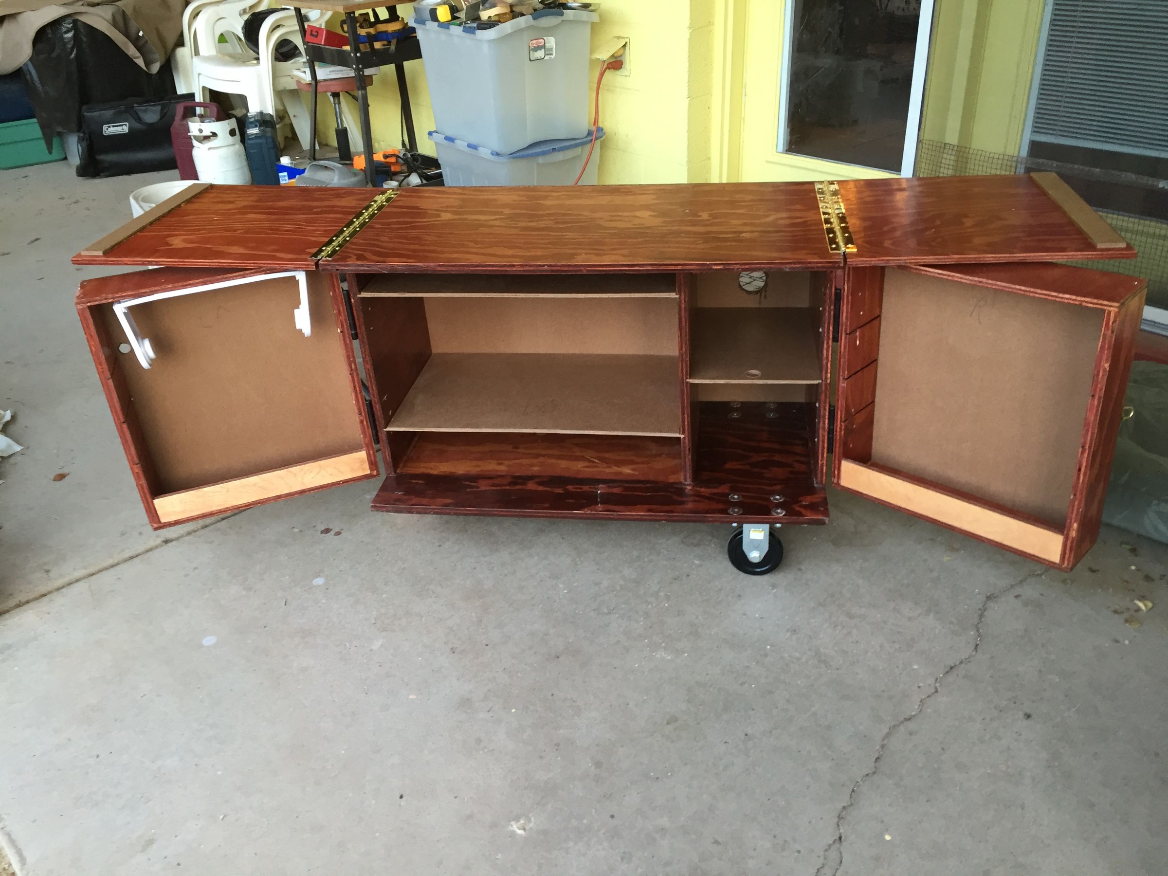 CAMP STORAGE / COOKING STATION : 7 Steps (with Pictures) - Instructables