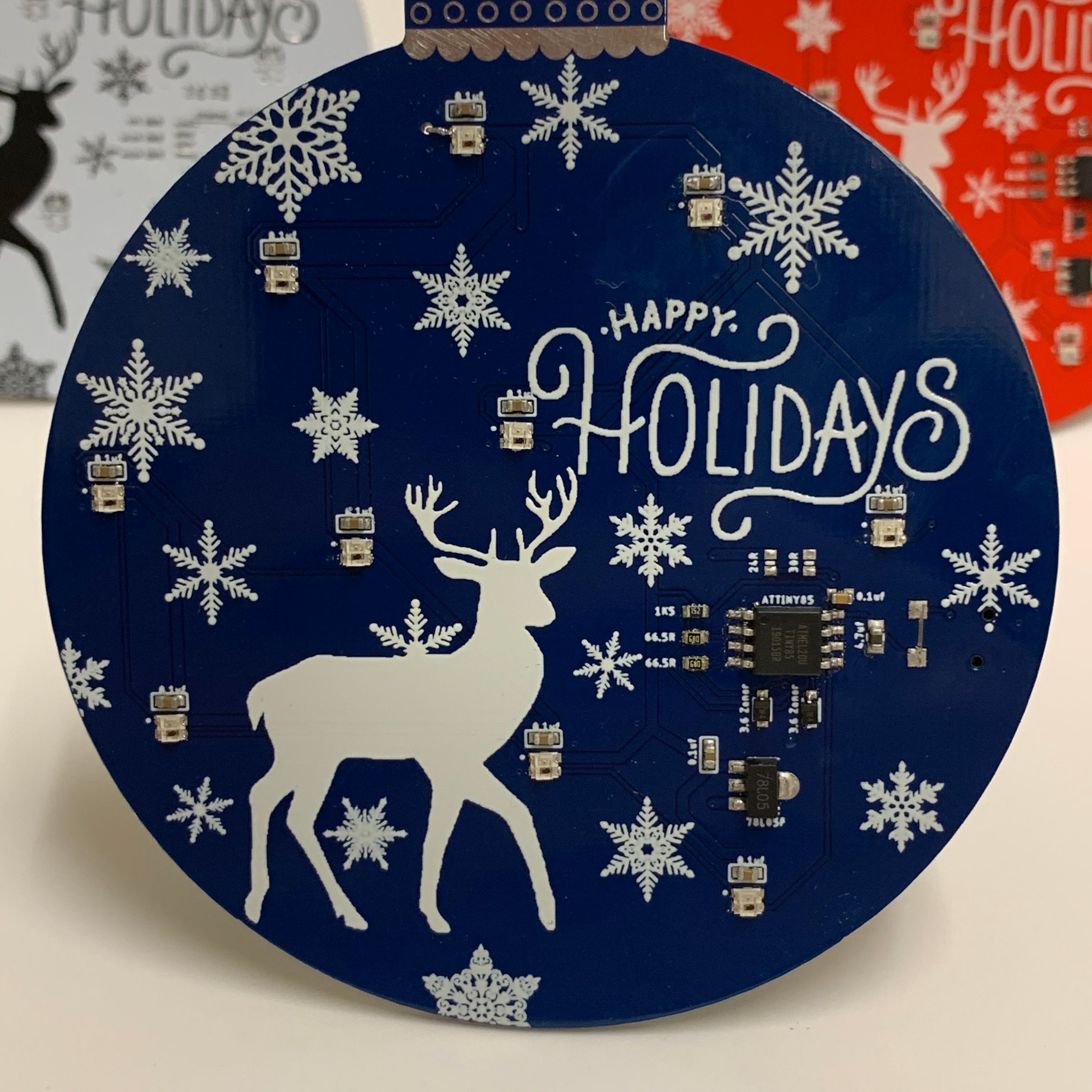 Holiday Ornament PCB : 3 Steps (with Pictures) - Instructables