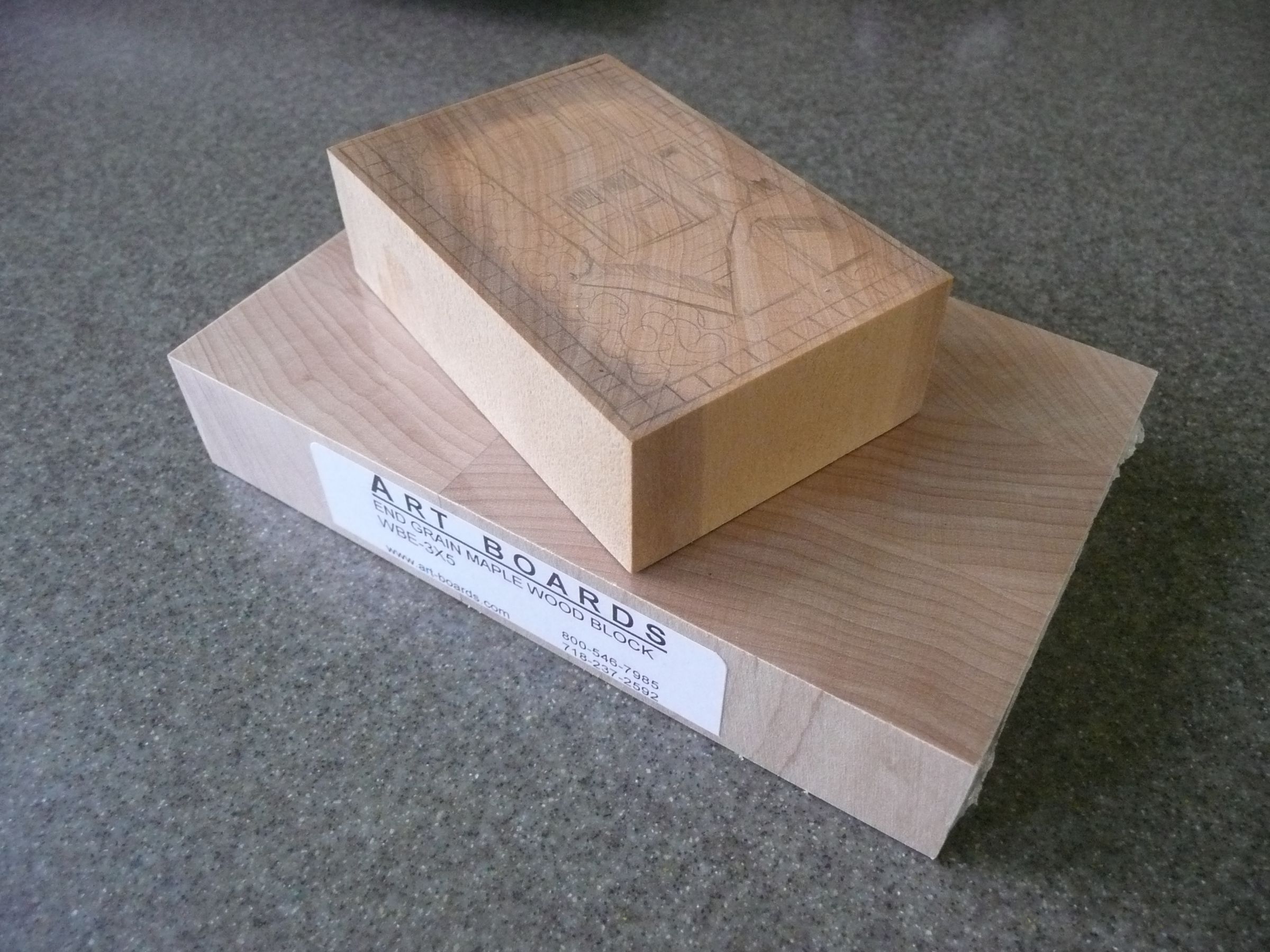 Creating, Cutting and Printing Your Own Woodblock : 5 Steps (with ...