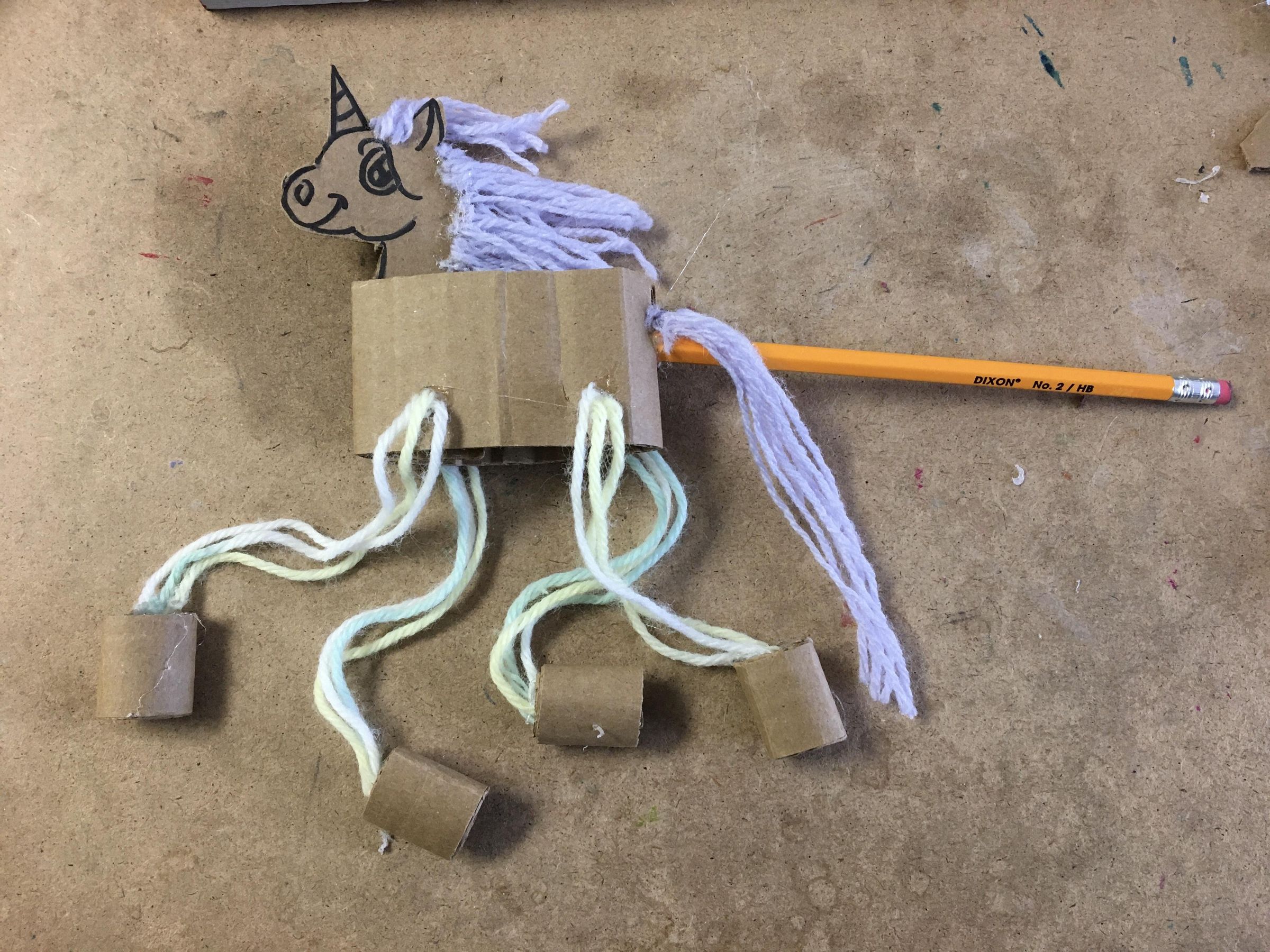 Unicorn Puppet..../Horse/Dragon/Cat/Monster….etc. : 6 Steps (with Pictures) - Instructables