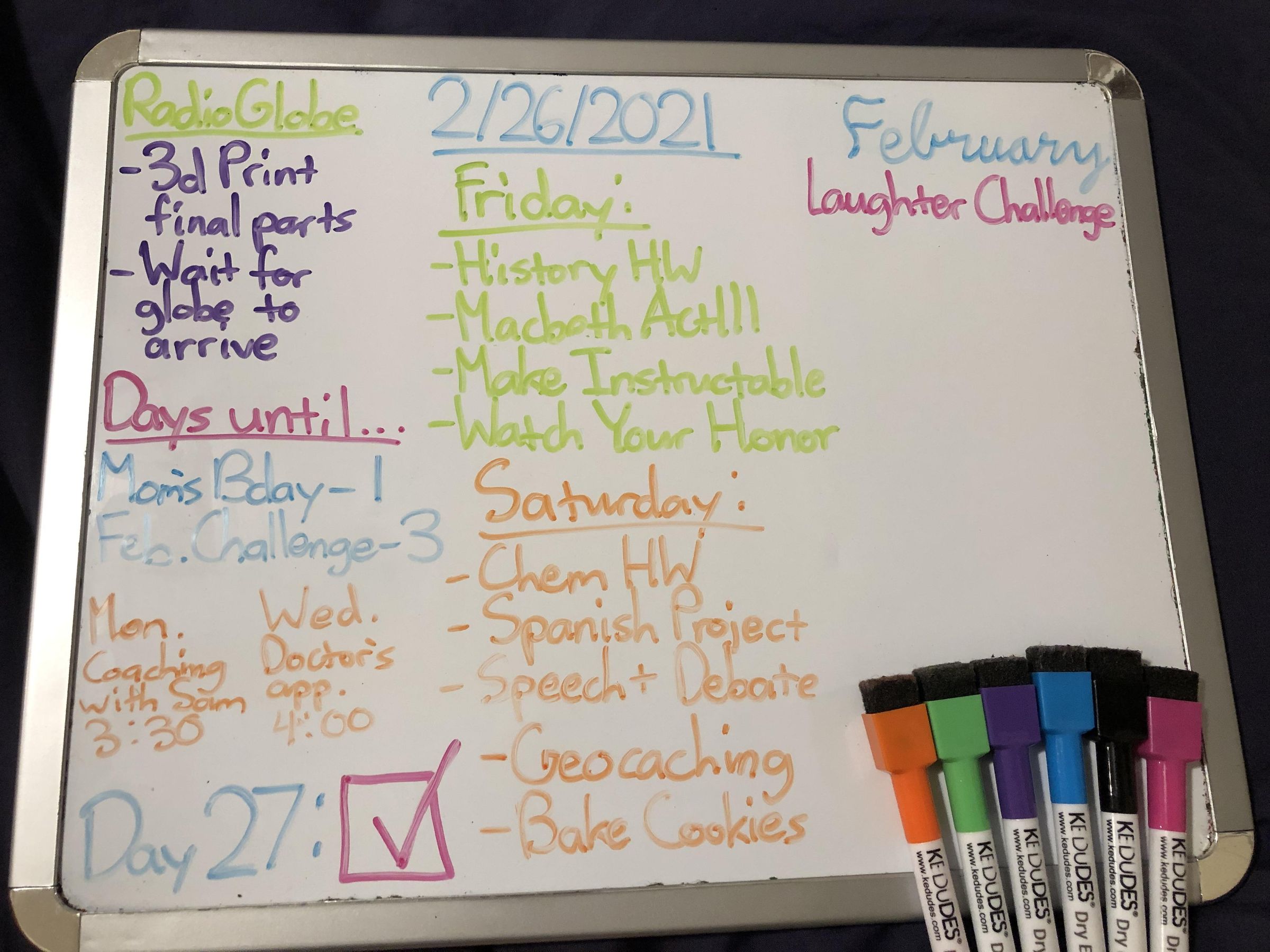 The EVERYTHING Whiteboard: Organization for Students : 10 Steps (with ...