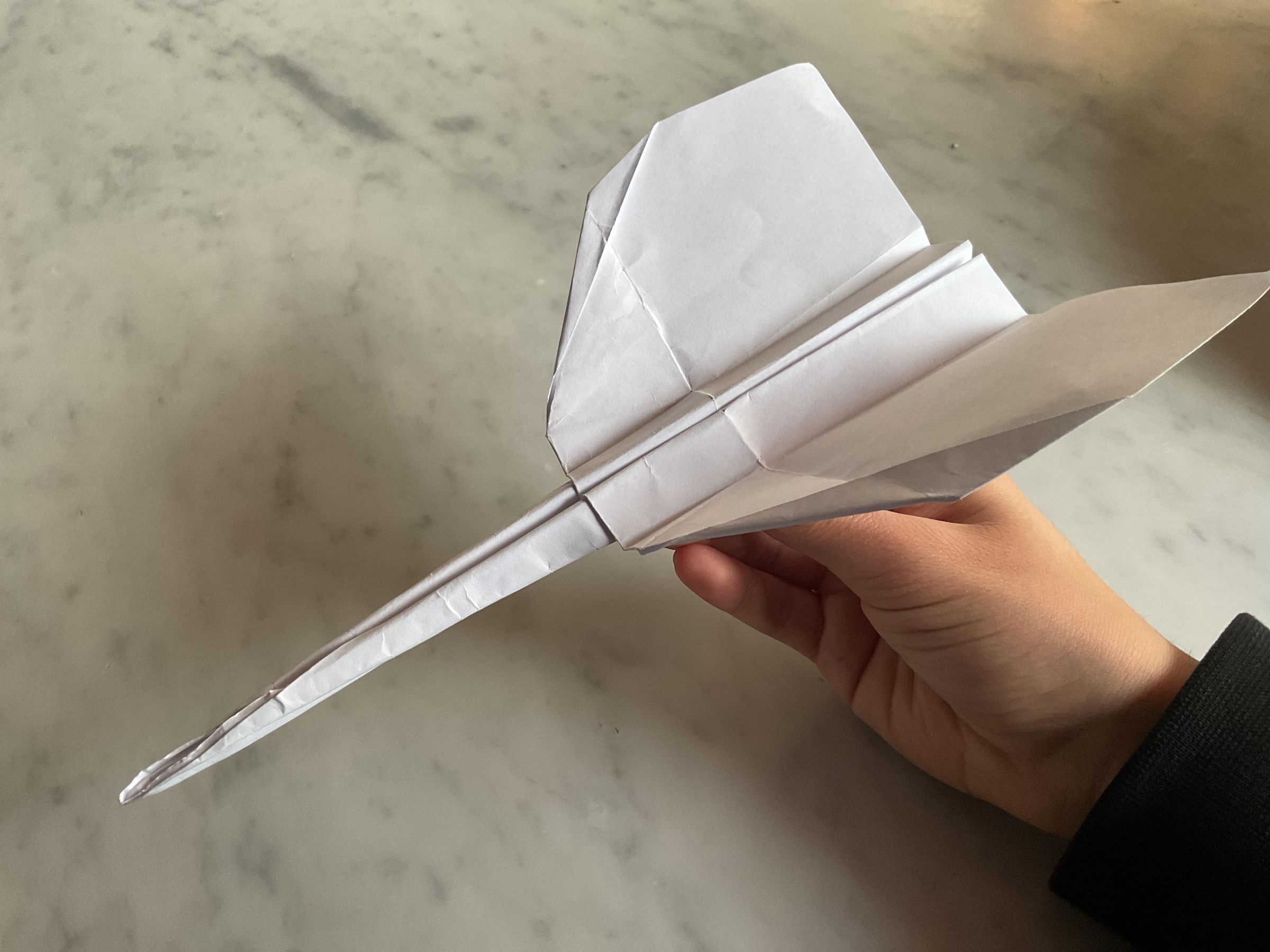 How to Make Cool Simple Paper Airplane With No Scissors or Glue : 4 ...