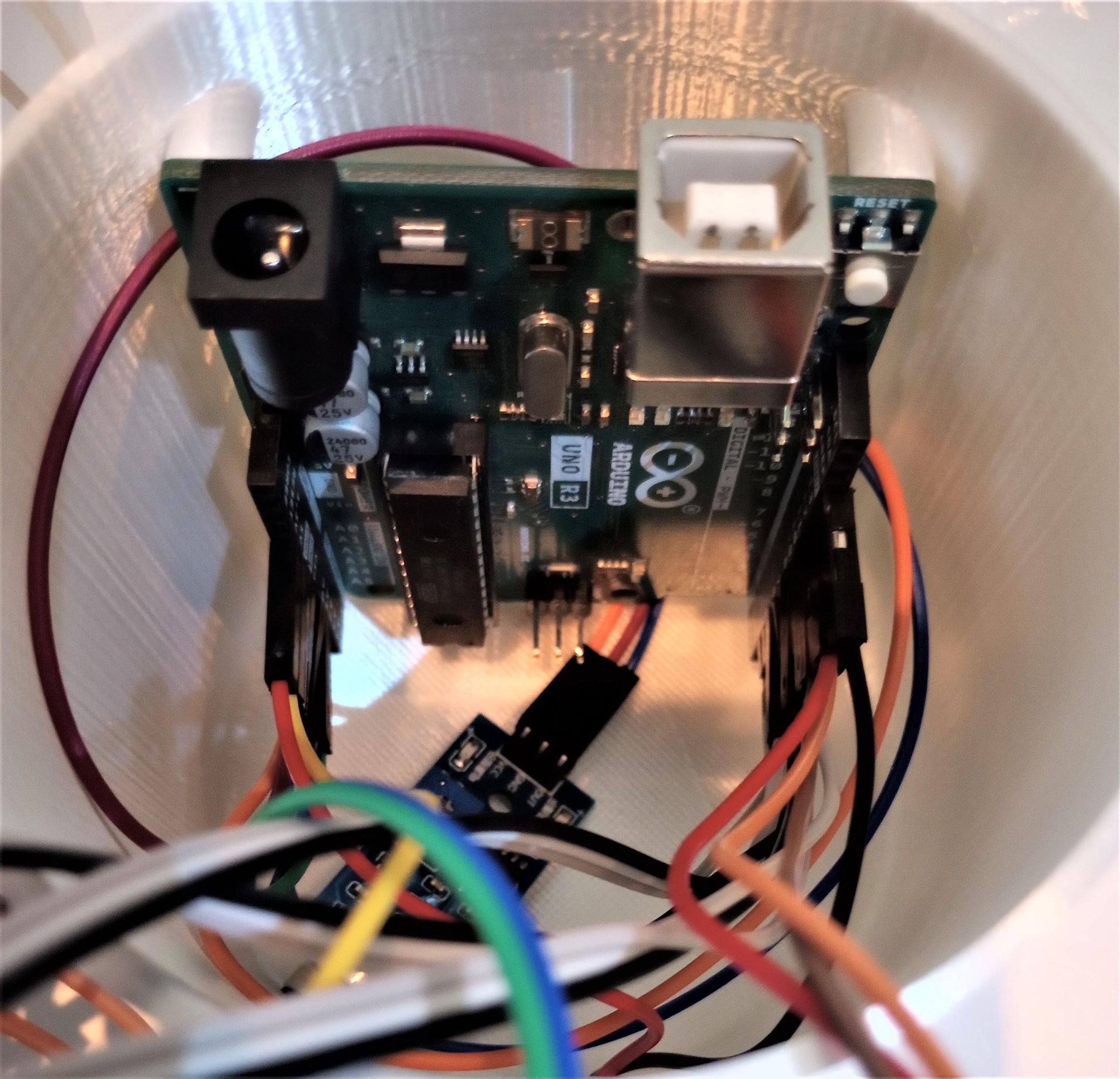 WaveLamp: a DIY Interactive Lamp That Reacts to Music : 6 Steps (with ...