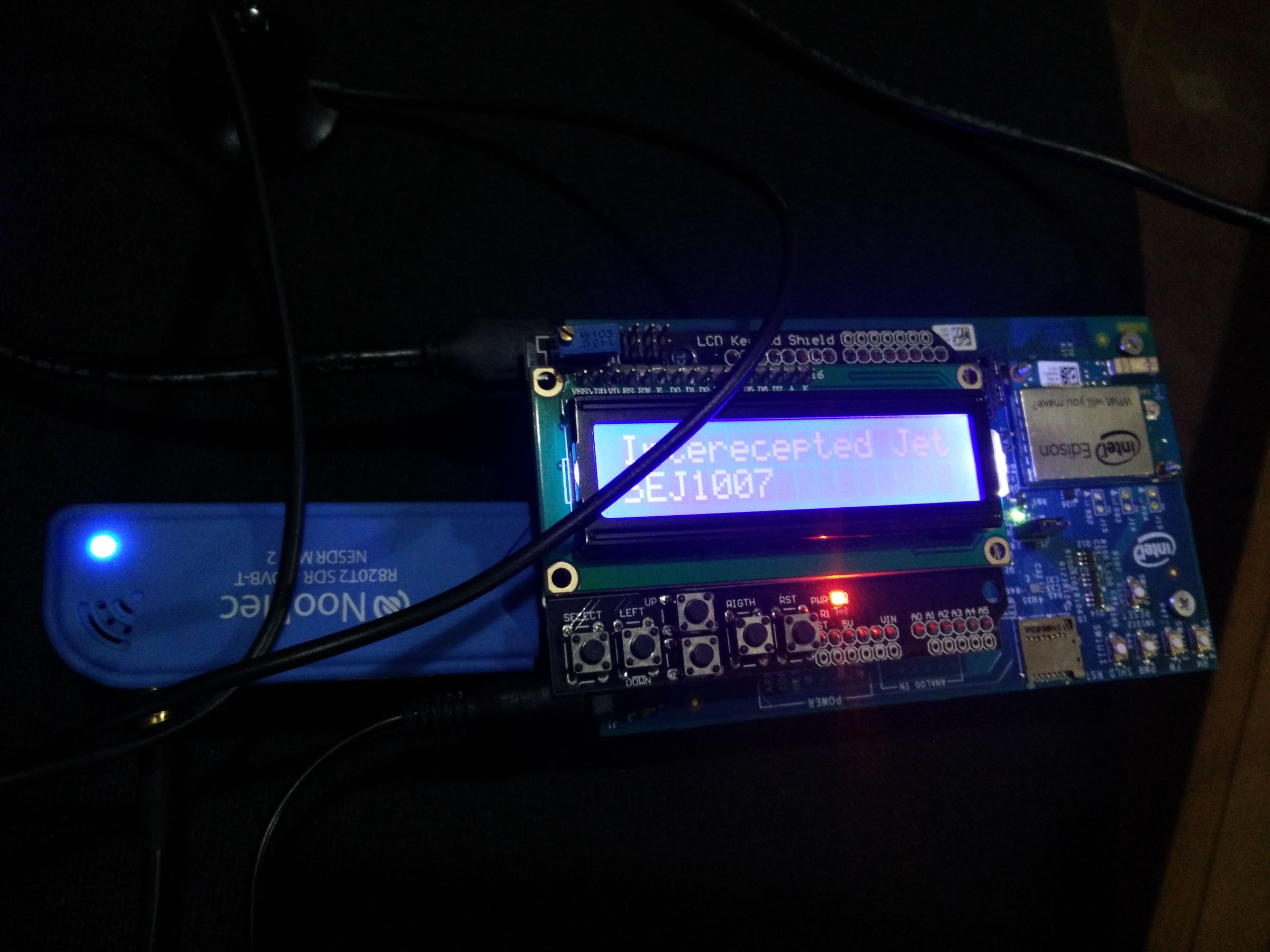 ADS-B Real Time Flight Tracker and Monitoring Device Using Intel Edison : 7 Steps - Instructables