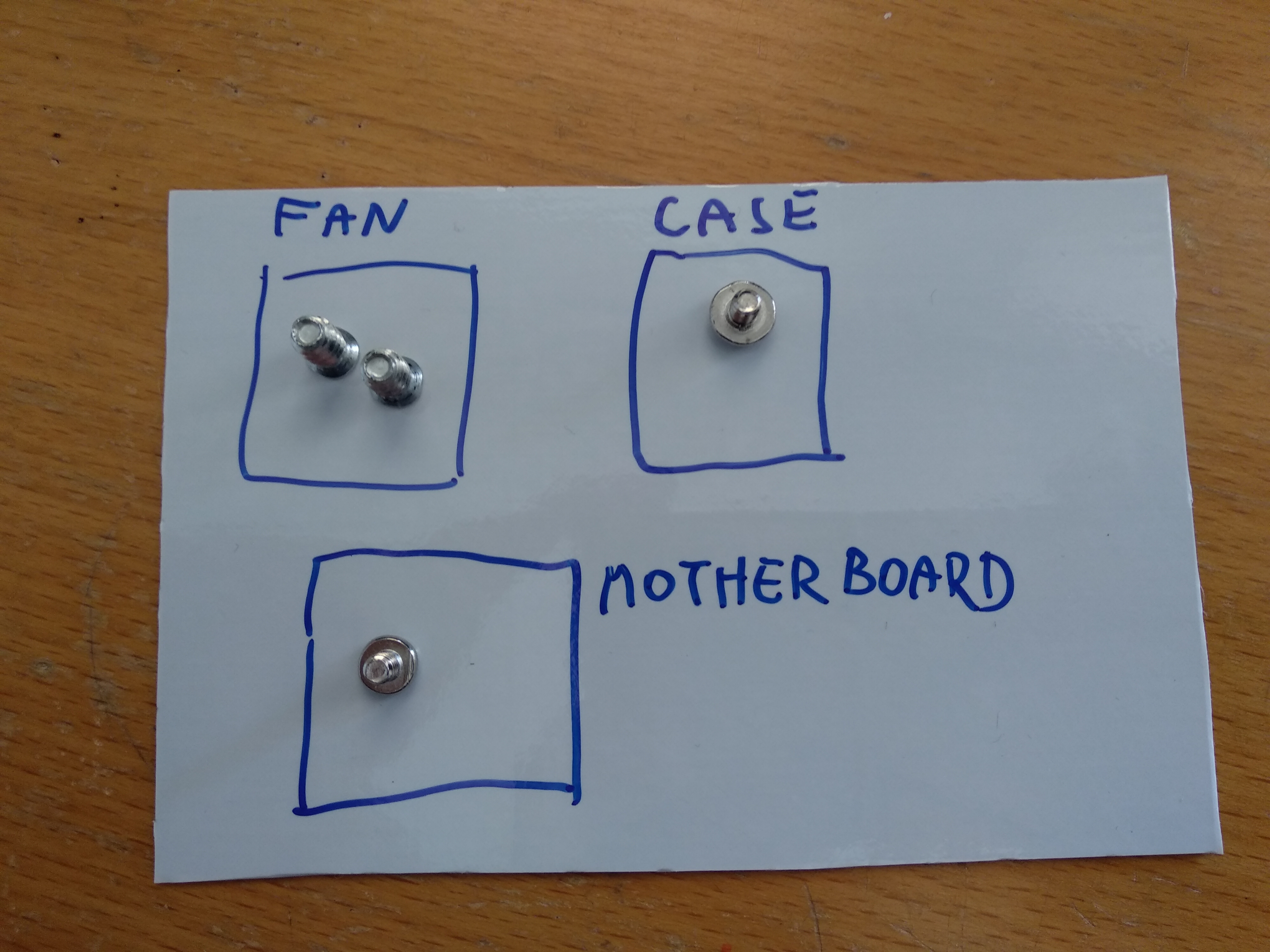 DIY Writable Magnetic Screw Mat From Old Fridge Magnets : 3 Steps ...