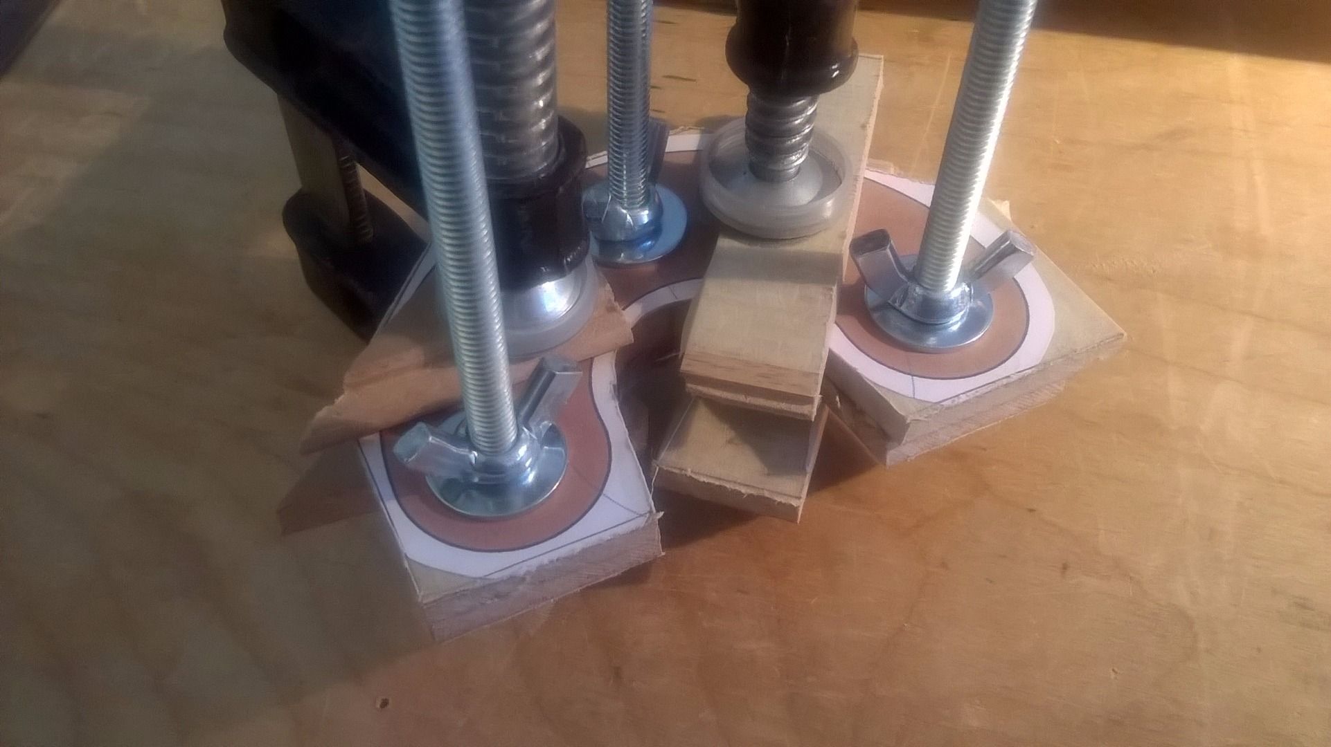 Wooden Precision Mini Router Base for Rotary Tool (with Cardboard ...