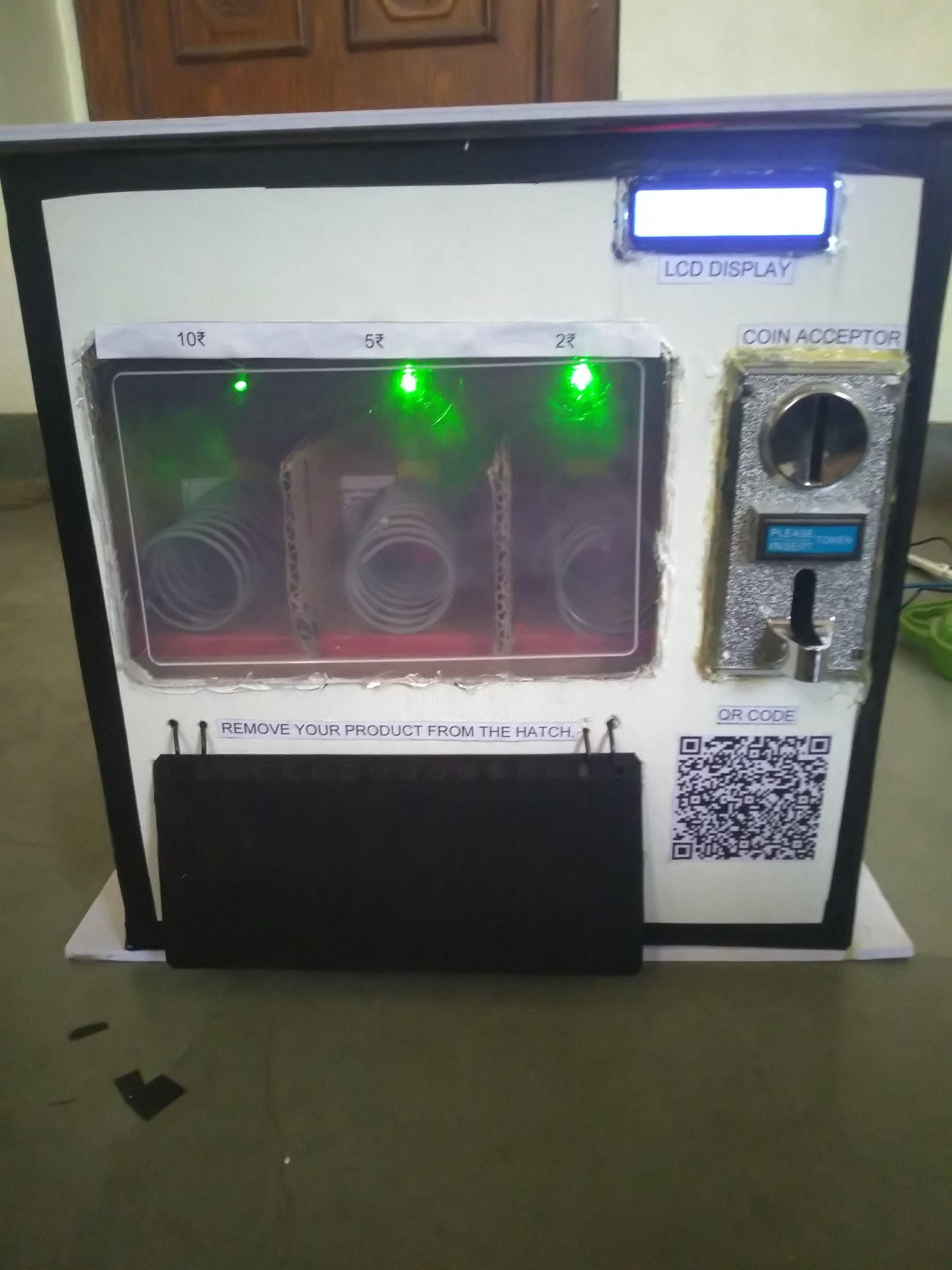 Vending Machine With Coins and Online Payments Support Using Arduino ...