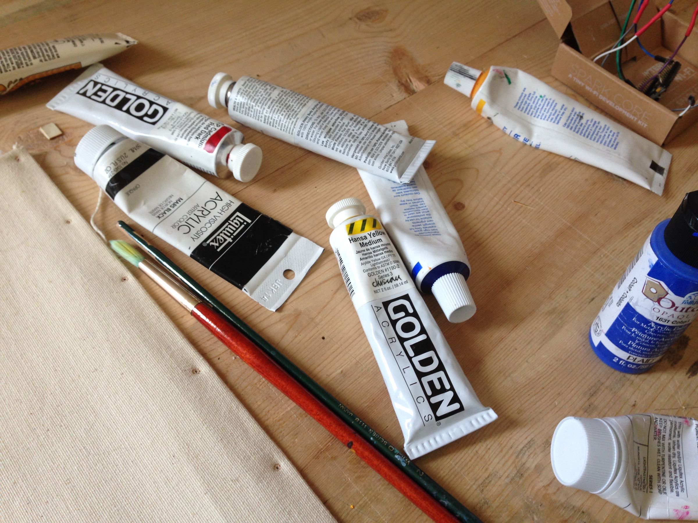 Painted Canvas Strip Basket : 9 Steps (with Pictures) - Instructables