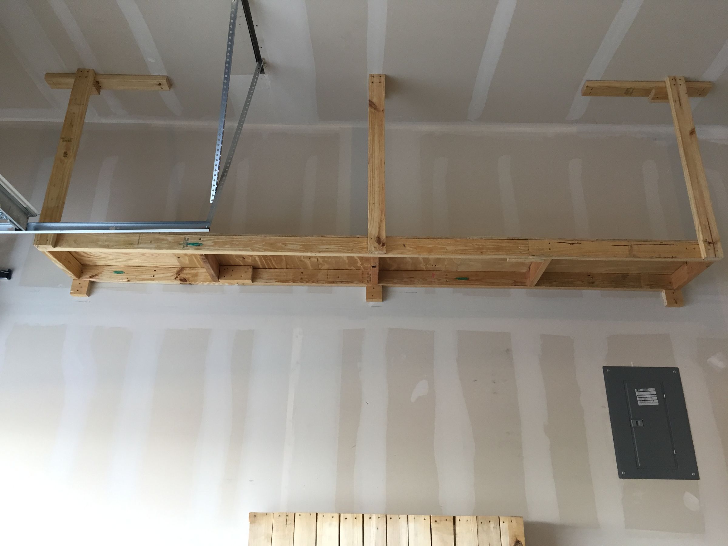 Garage Overhead Shelf : 10 Steps (with Pictures) - Instructables