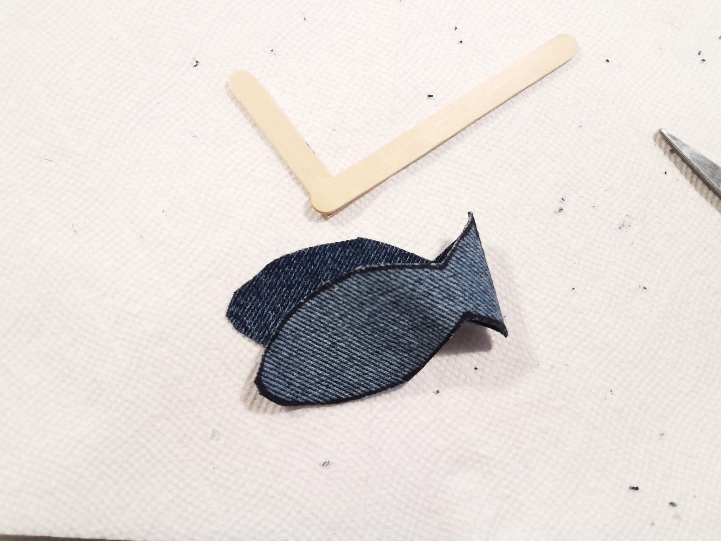 Make Your Own Mini Catnip Fish Out of Old Blue Jeans - DIY Cat Toys for Very Cheap or Free ...